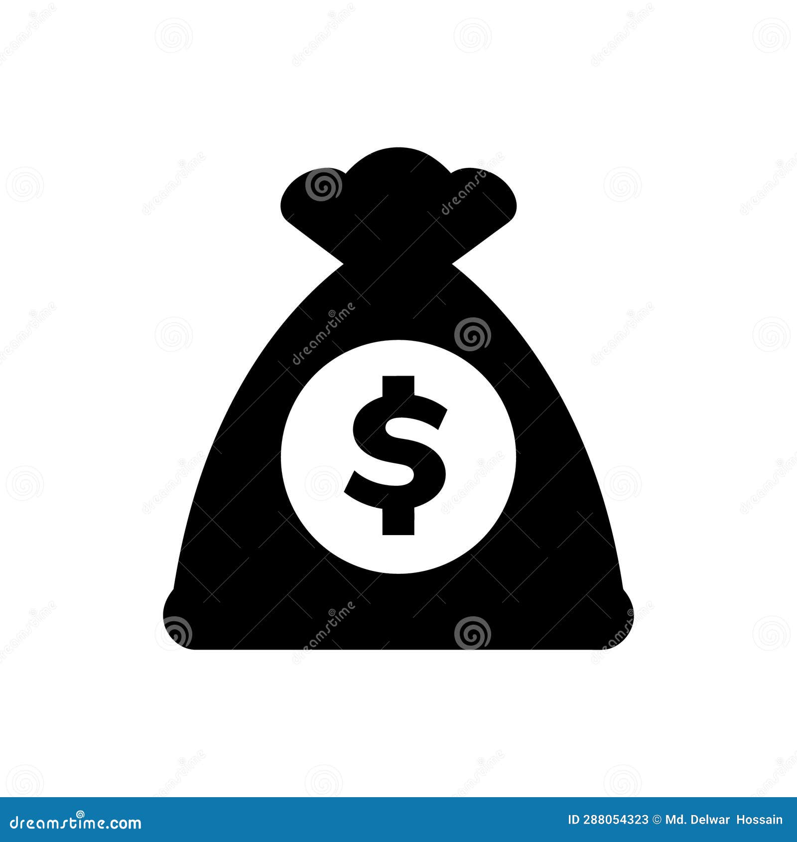 Wealth icon stock vector. Illustration of financial - 288054323