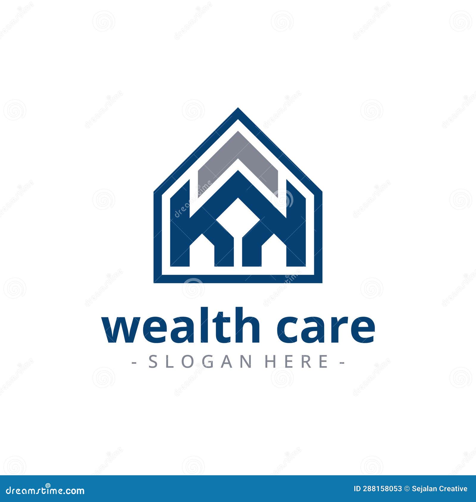Wealth Management Consulting Logo Design Stock Illustration ...