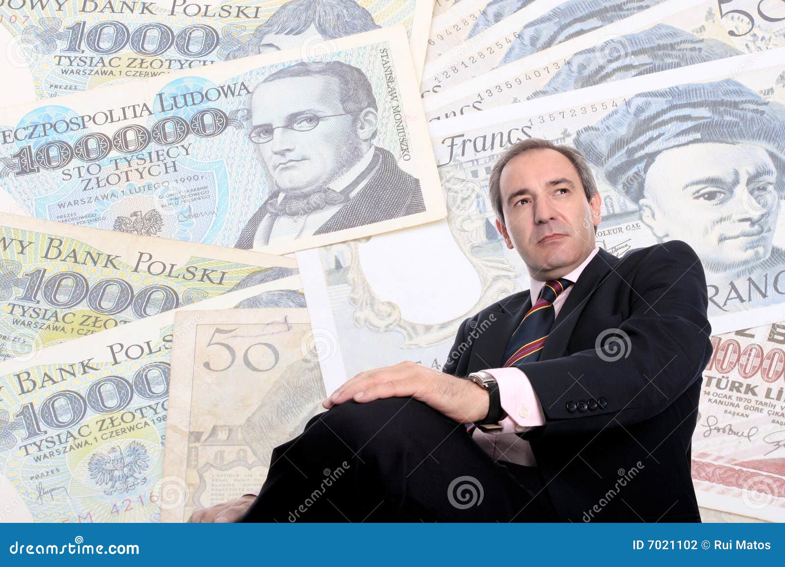 Wealthy Business man stock photo. Image of forties, manager - 7021102