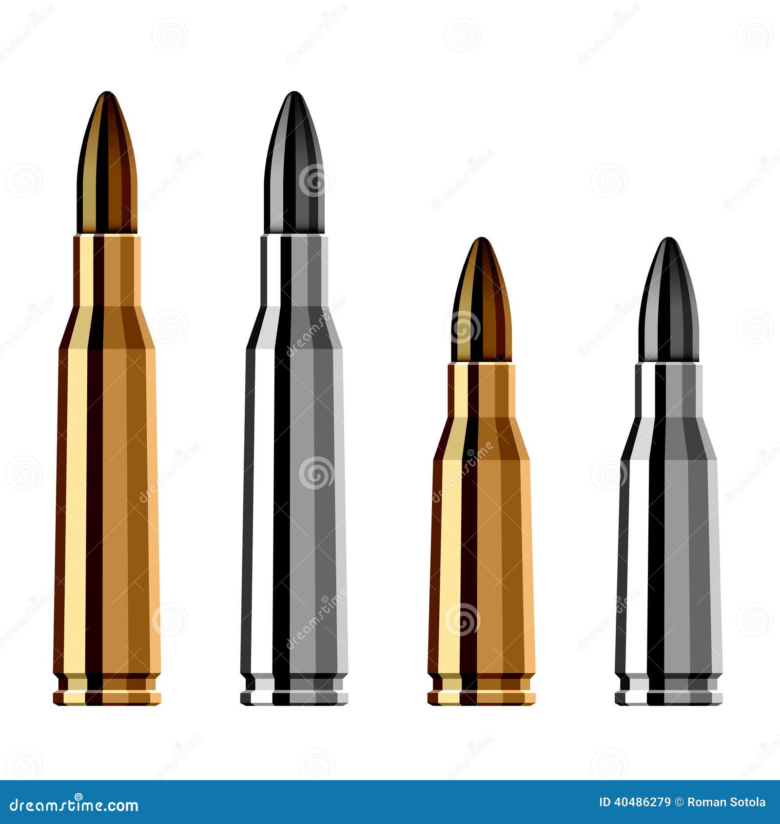 Bullet Cartridge Royalty-Free Stock Photography | CartoonDealer.com ...