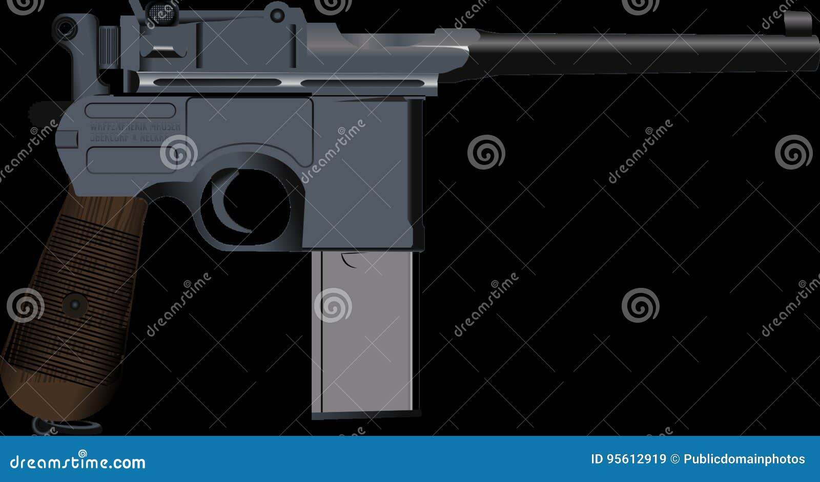 Weapon, Gun, Firearm, Handgun Picture. Image: 95612919