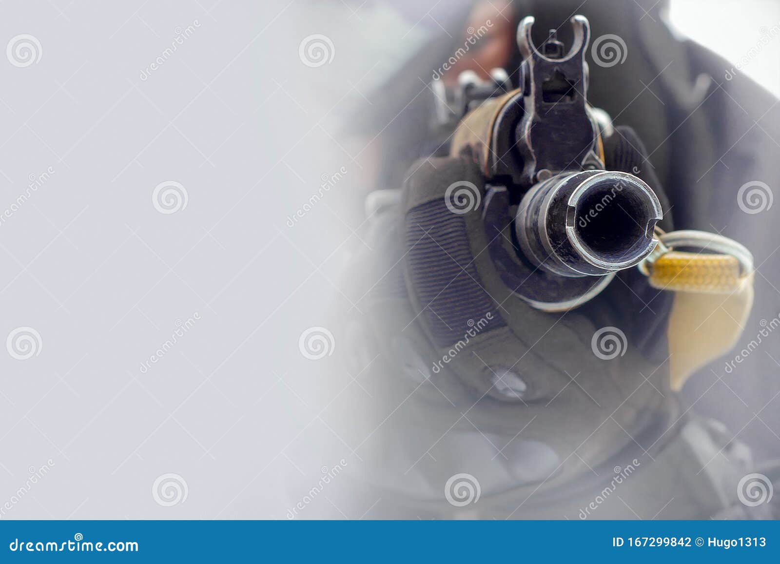 Weapon in the Hands of a Sniper. Stock Photo - Image of army, kill ...