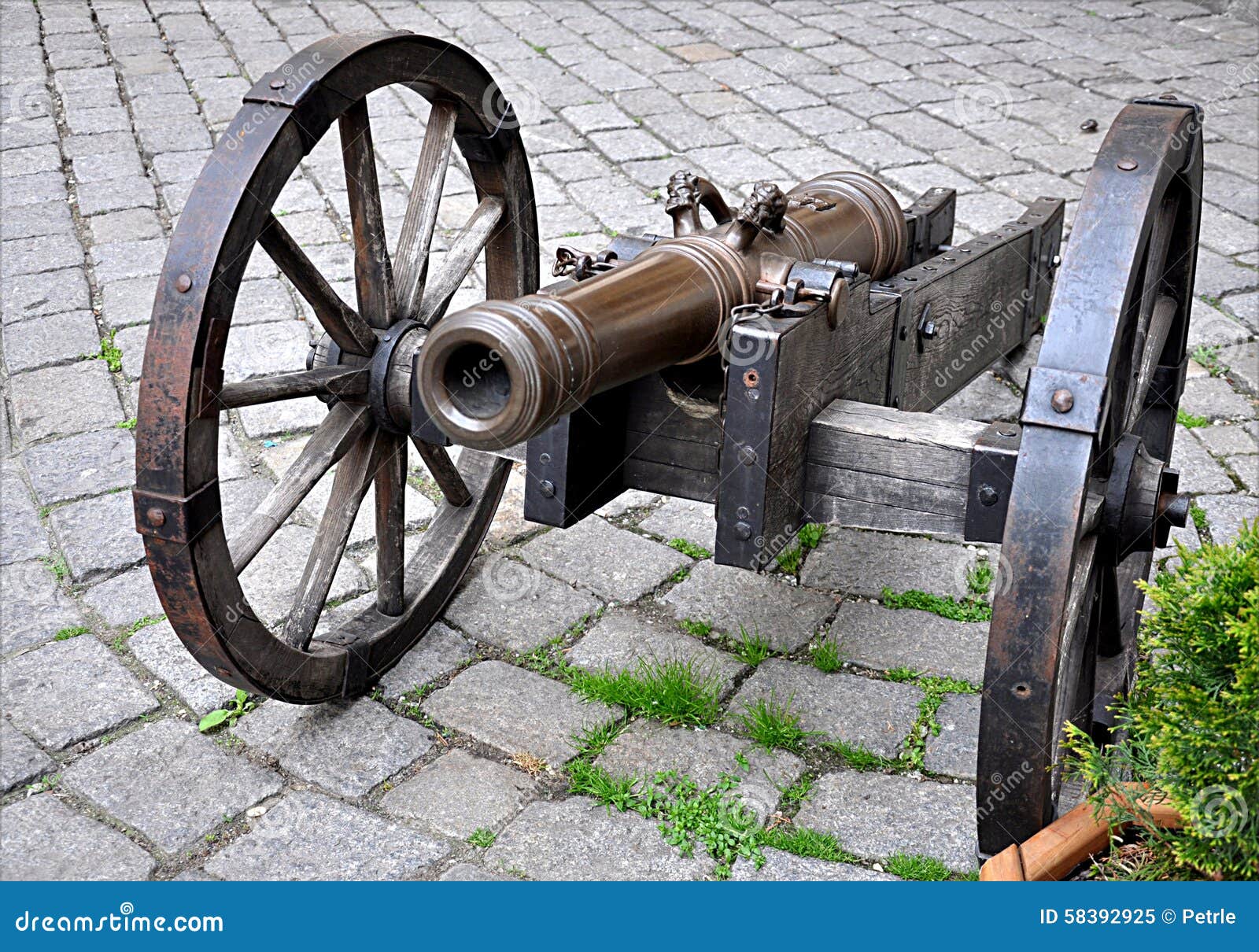 Weapon - old cannon stock image. Image of view, weapon - 58392925