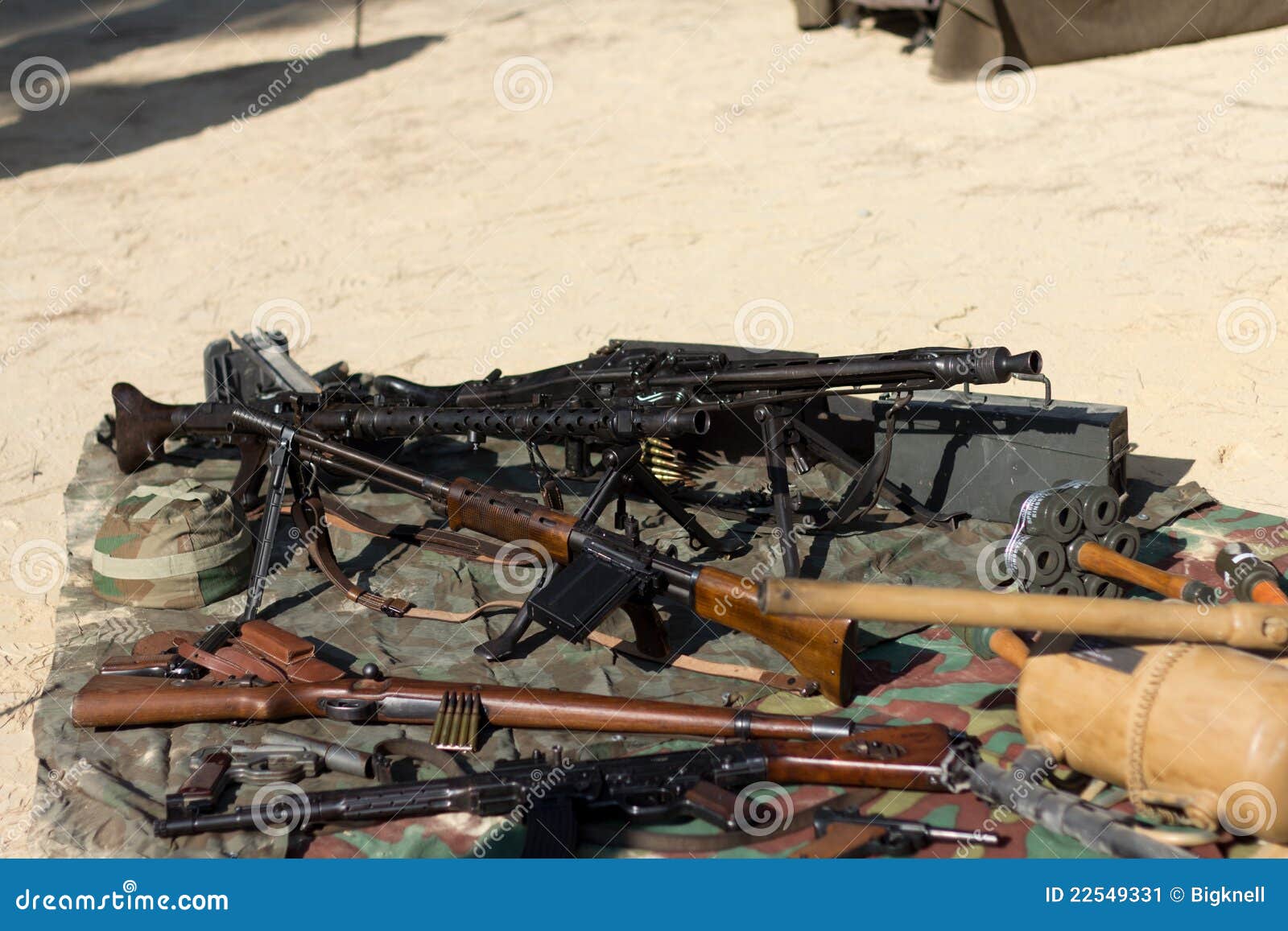 Weapons stock image. Image of equipment, green, projectile - 22549331