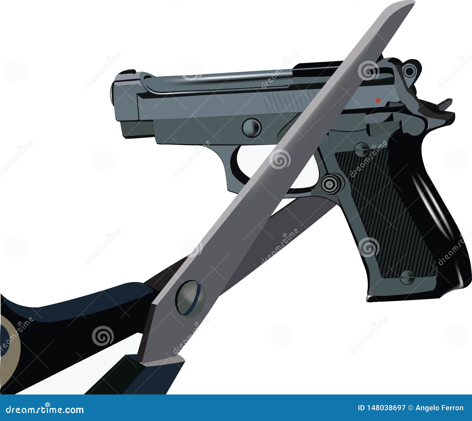 Weapons Cutting Weapons Cutting Stock Vector - Illustration of sticker ...