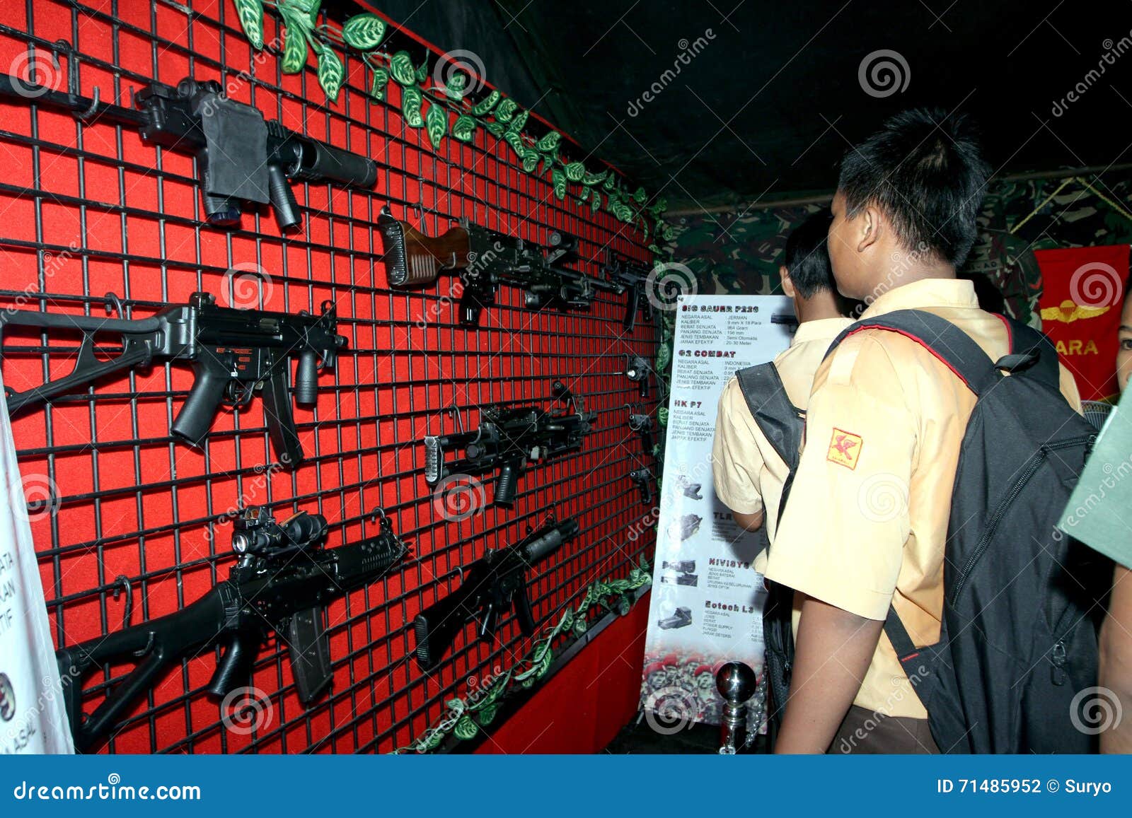 Weapons exhibition editorial photography. Image of city - 71485952