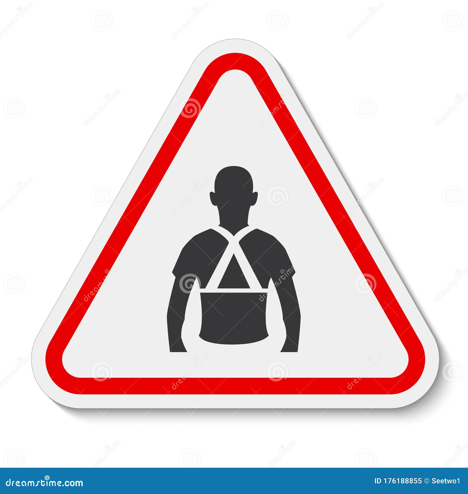 Wear Back Support Symbol Sign Isolate on White Background,Vector ...