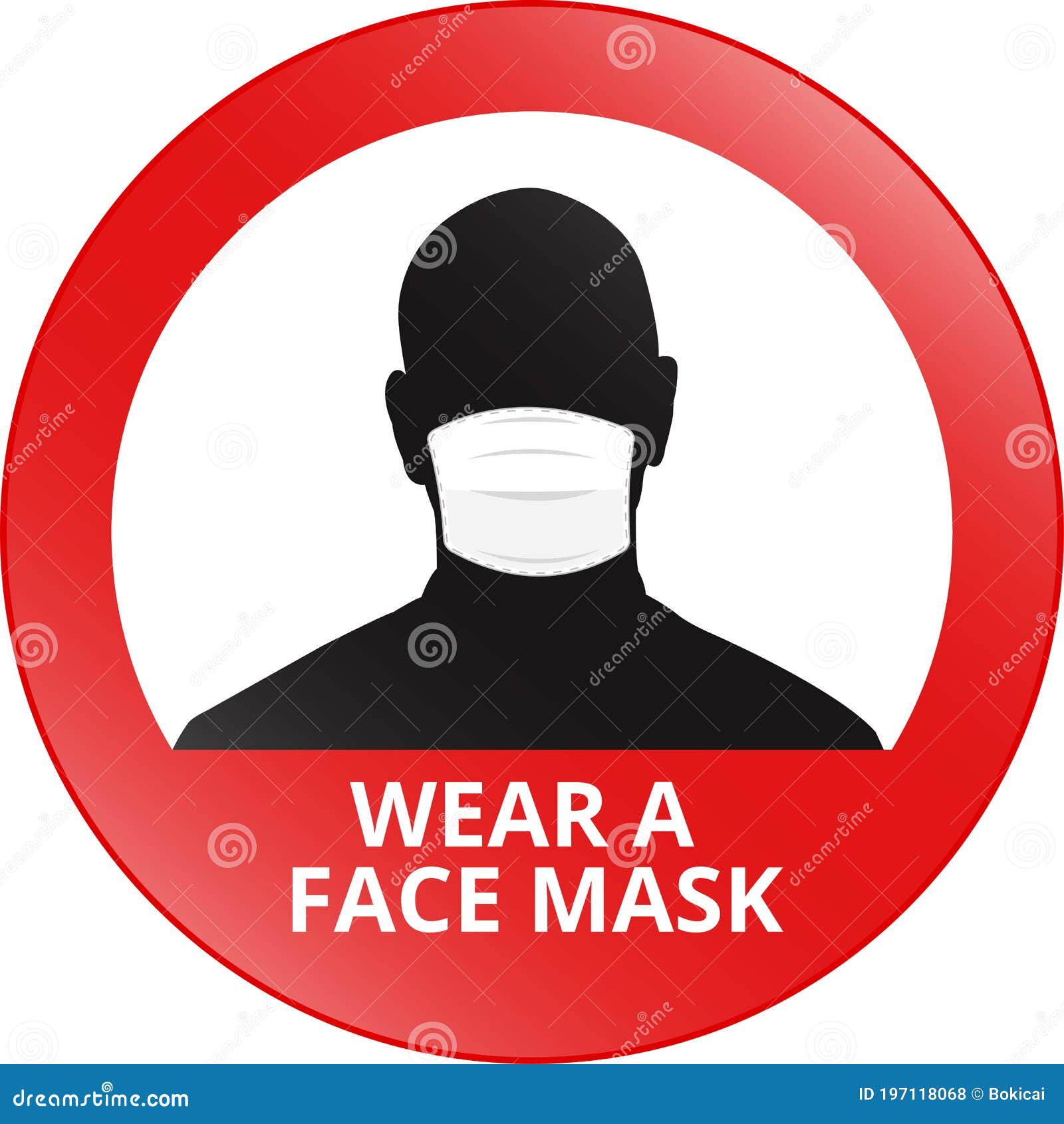 Gas Mask Sign Cartoon Vector | CartoonDealer.com #14758047