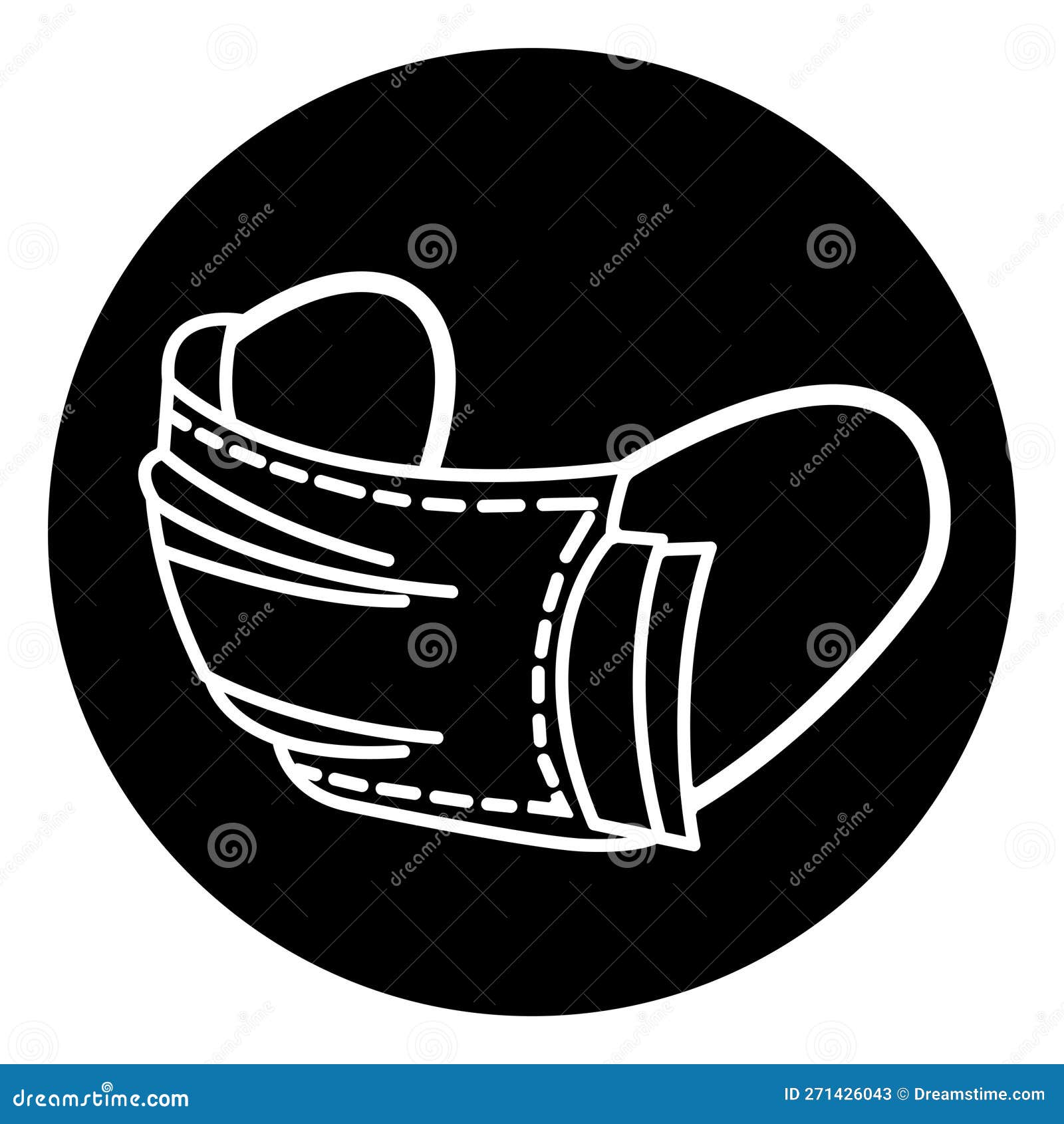 Wear Face Mask Symbol Sign, Vector Illustration, Isolate on White ...