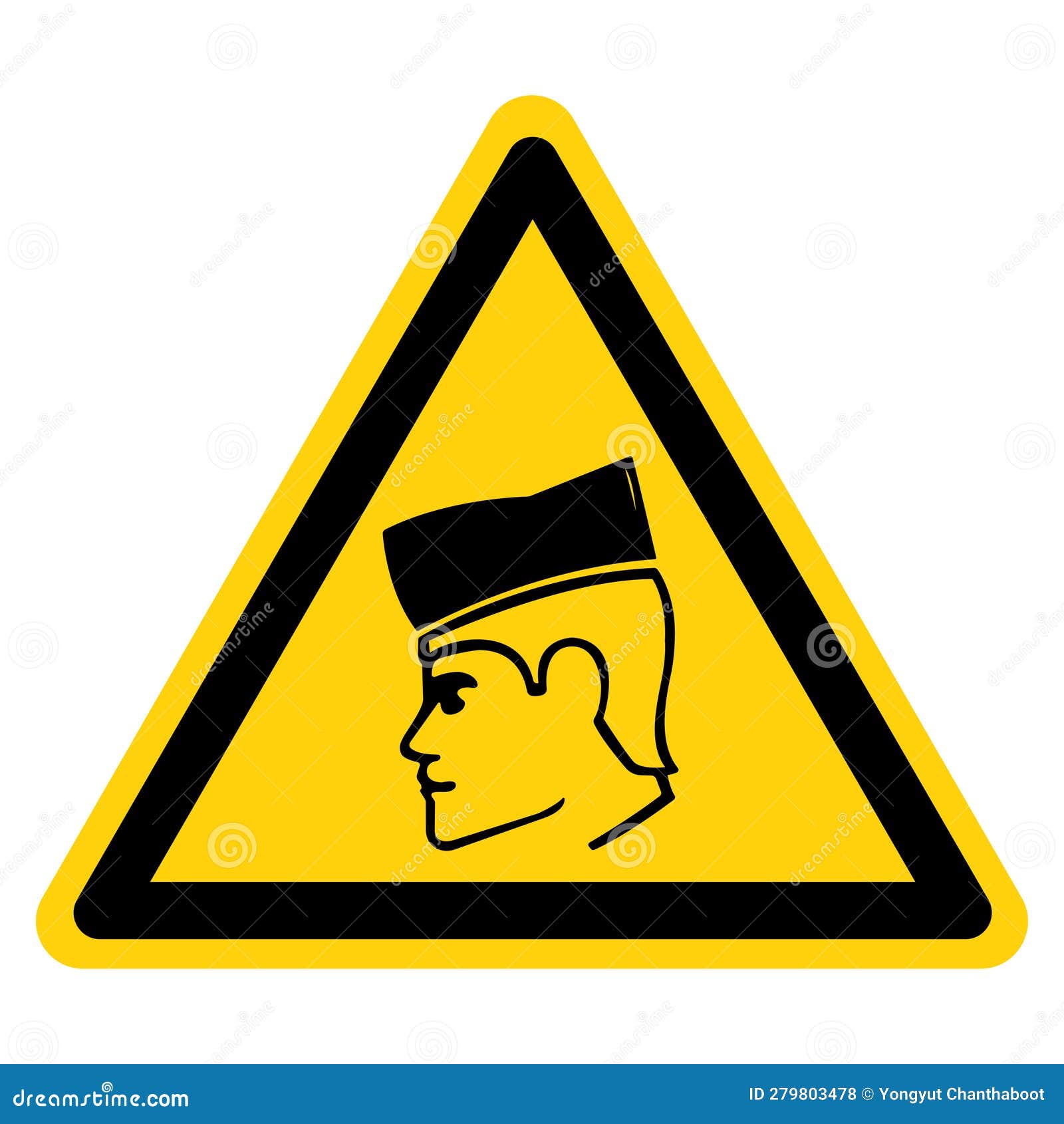 Wear Paper Hat Symbol Sign ,Vector Illustration, Isolate on White ...