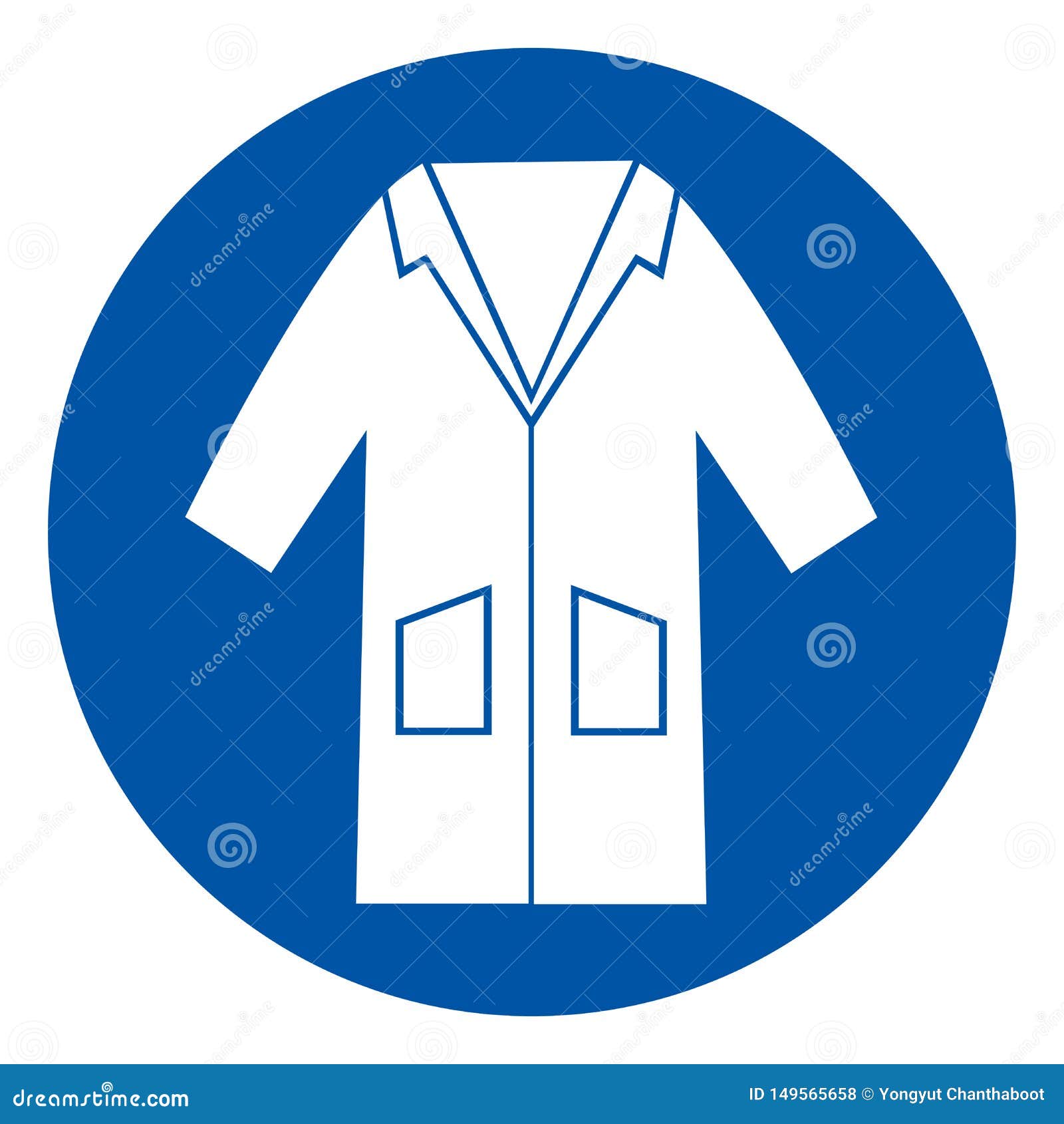 Lab Apron Symbol