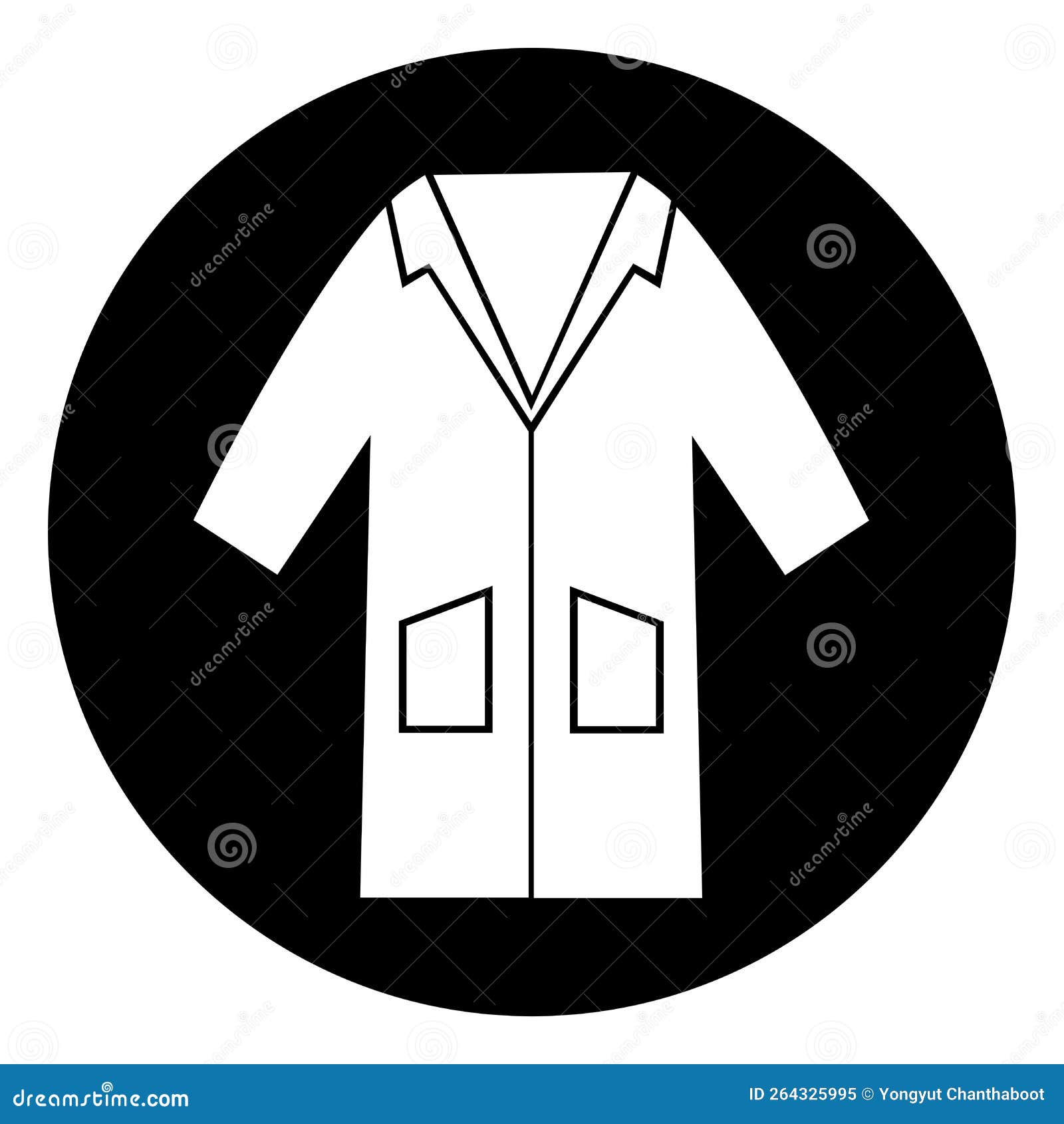 Wear Smock Symbol Sign, Vector Illustration, Isolate on White ...