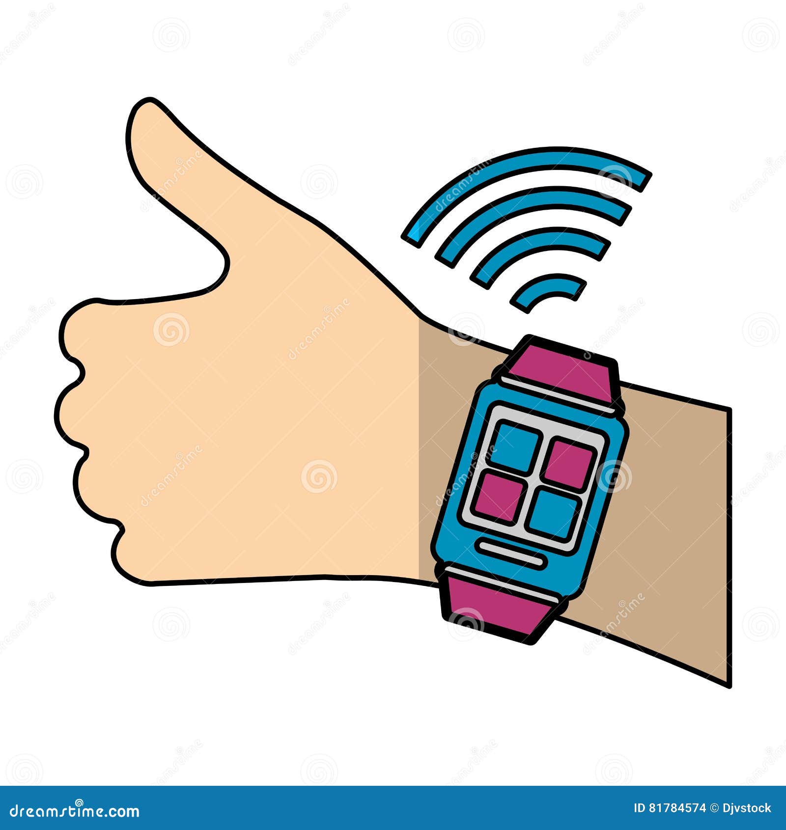 Wearable Technology Devices Design. Stock Vector - Illustration of ...