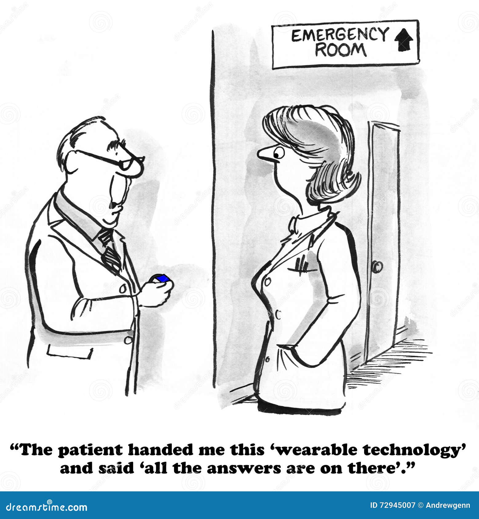 Wearable Technology Design Cartoon Vector | CartoonDealer.com #63579309