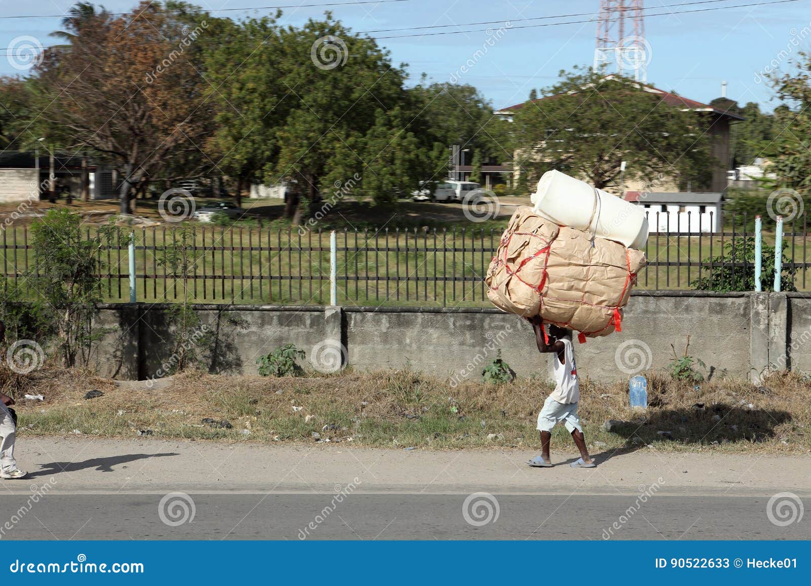 Wearing heavy loads editorial stock photo. Image of carry - 90522633