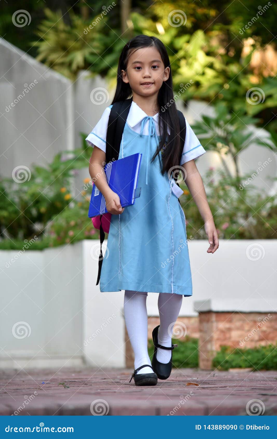 A Wearing School Uniform stock photo. Image of uniforms - 143889090