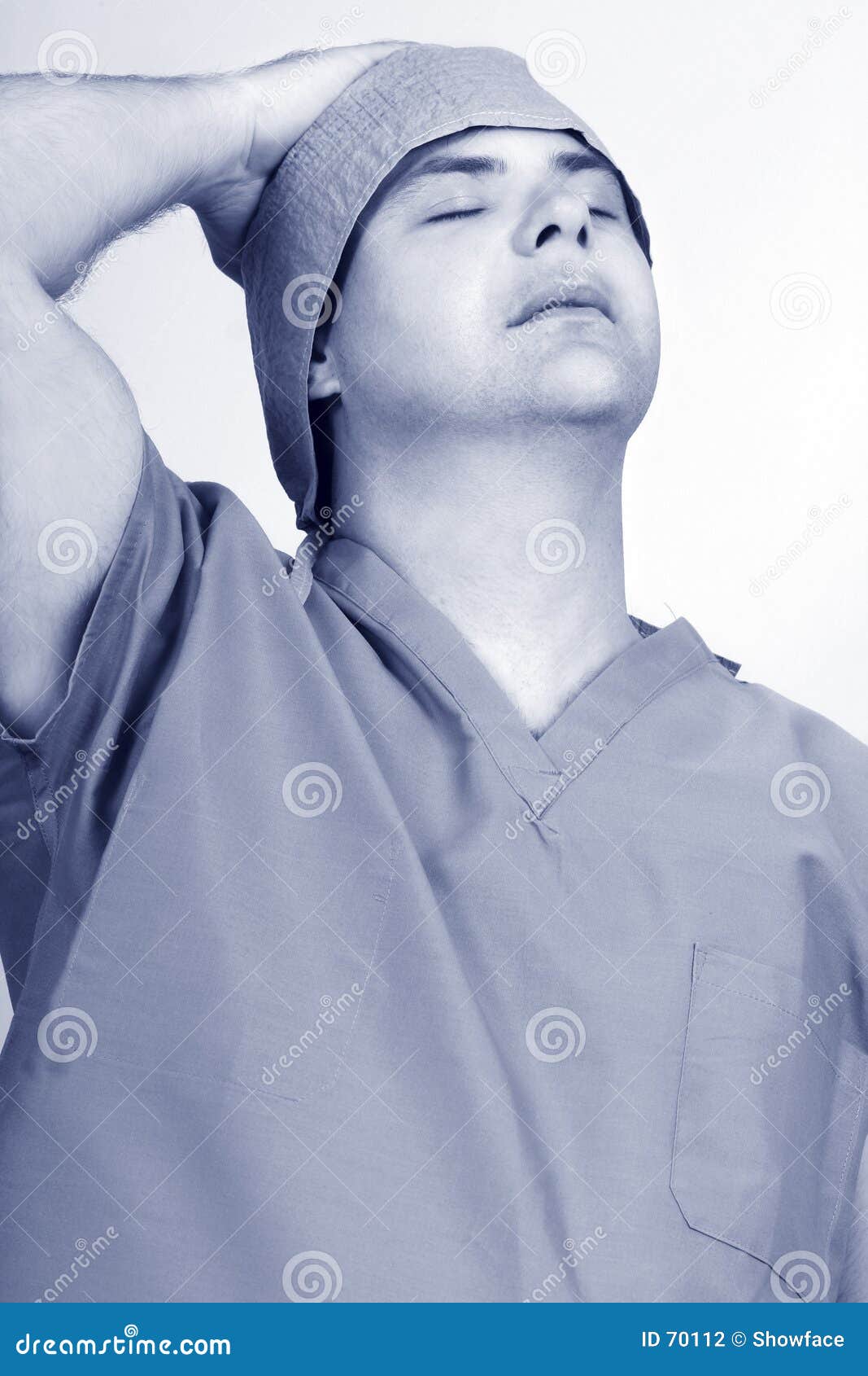 Weary shiftworker stock photo. Image of surgery, male, overworked - 70112