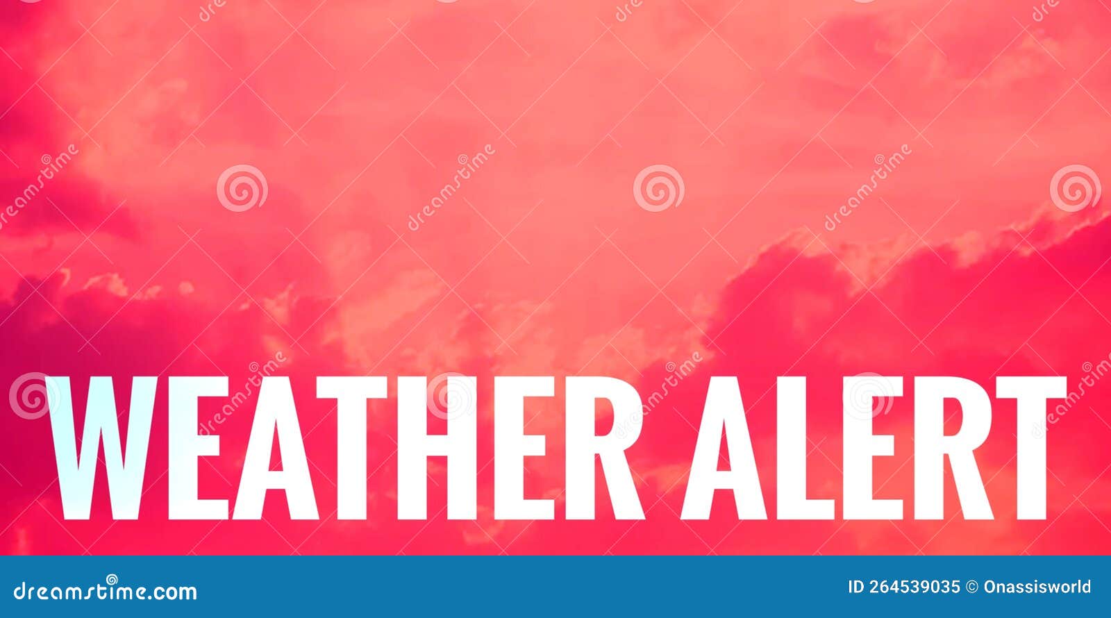 Weather Alert Abstract Background Header Stock Illustration ...