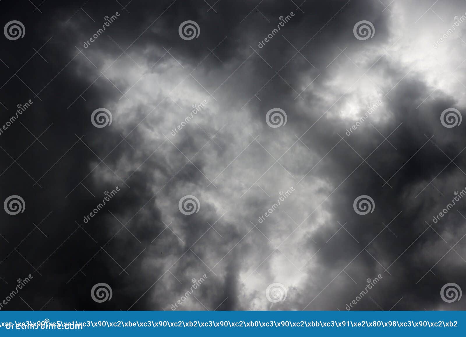 Weather Background with Gray Clouds in Sky Stock Image - Image of ...