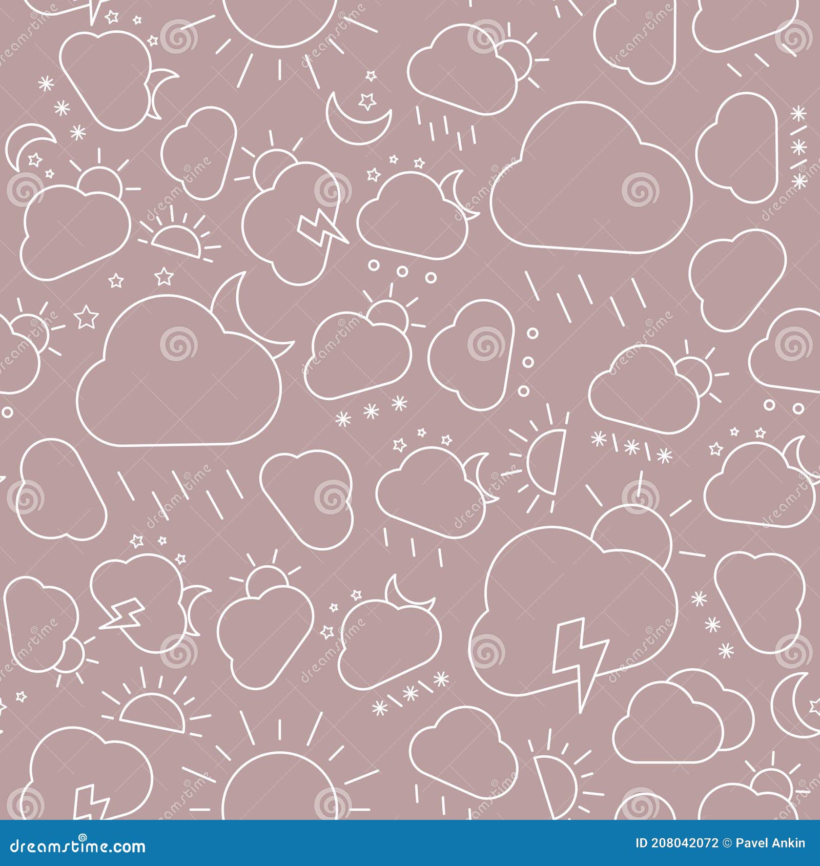 Weather background 02-02 stock vector. Illustration of design - 208042072