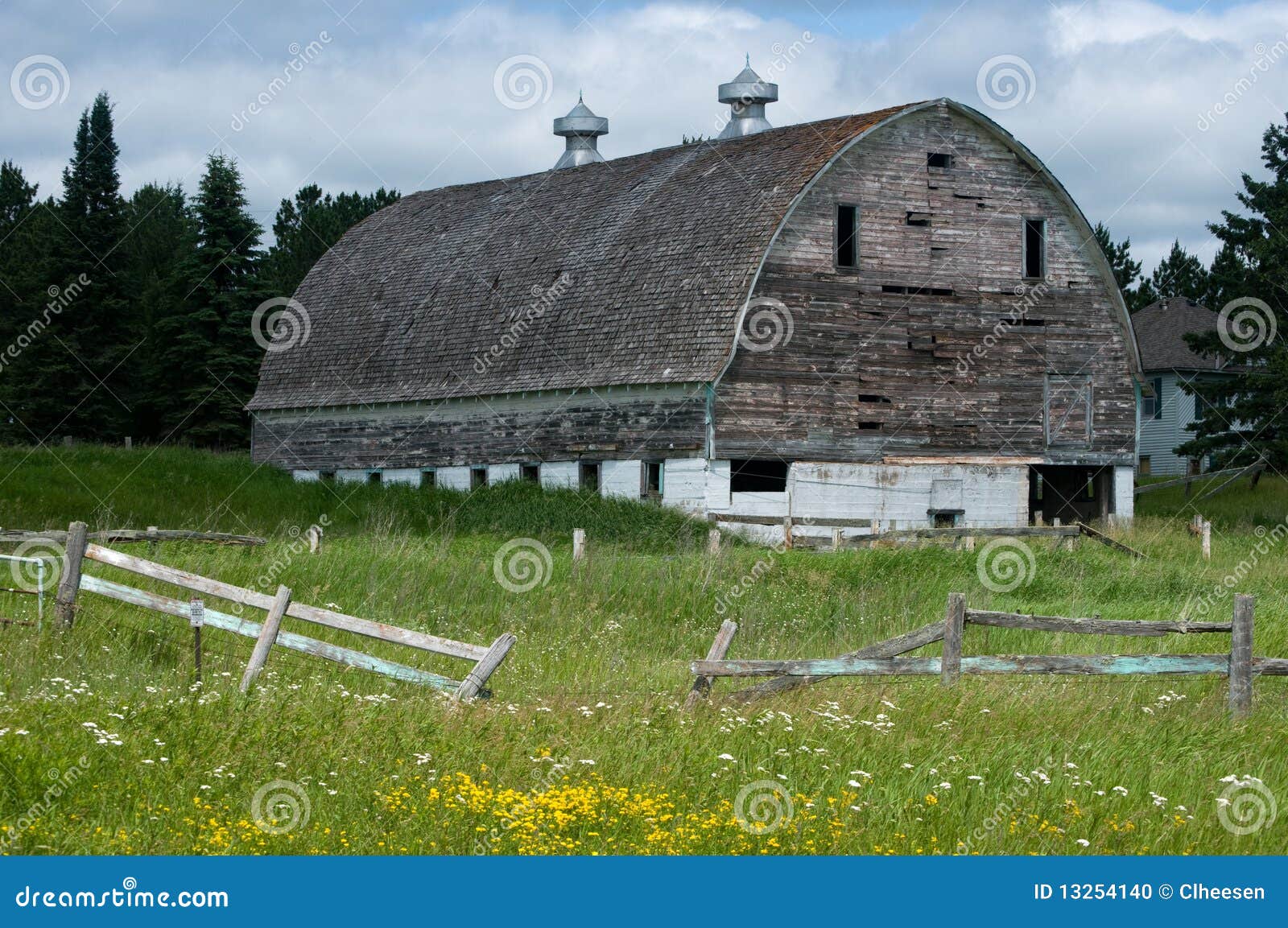 Weather beaten white barn stock photo. Image of field - 13254140