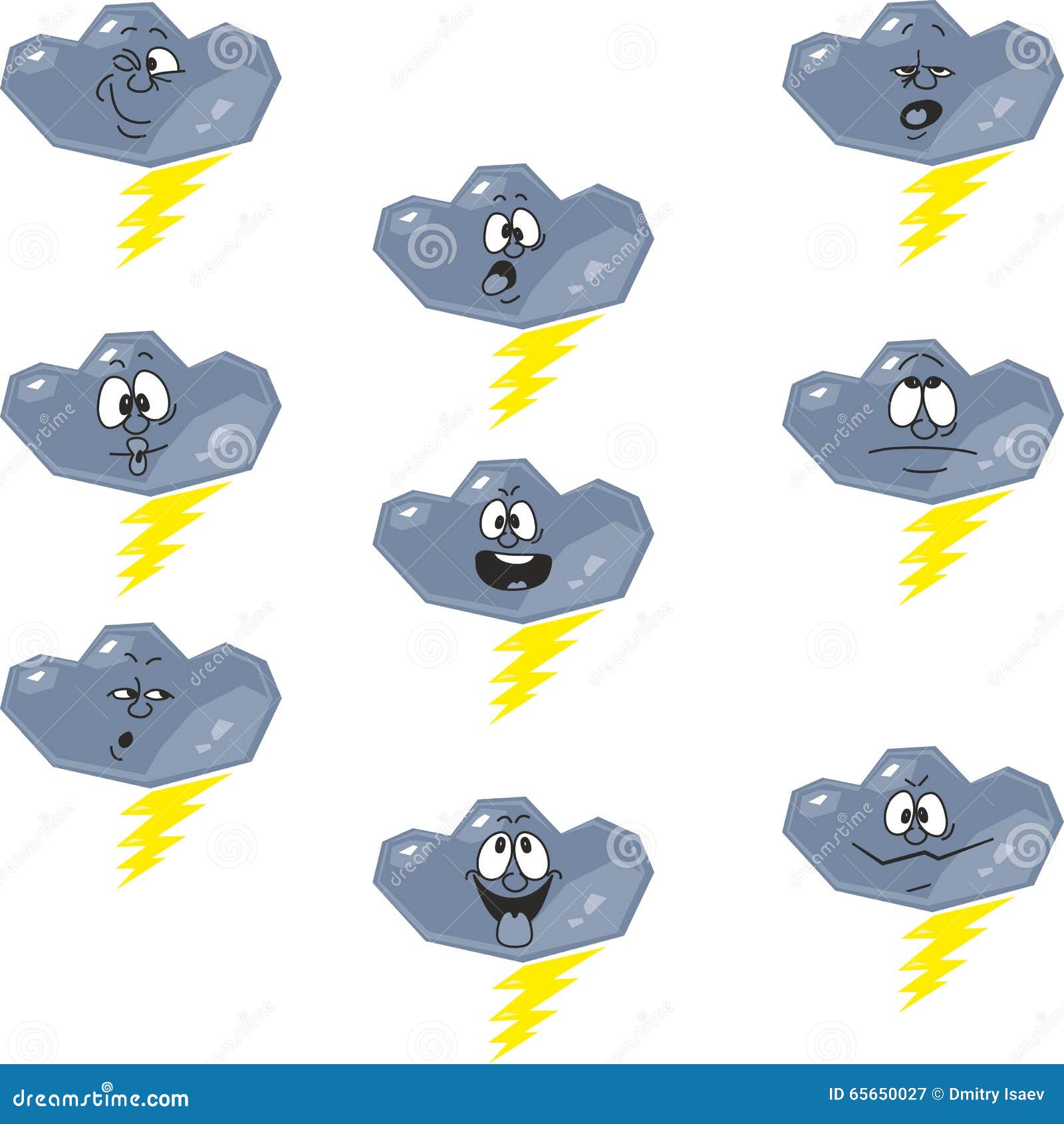 Cartoon Flash Lightning Vector Illustration | CartoonDealer.com #26294352