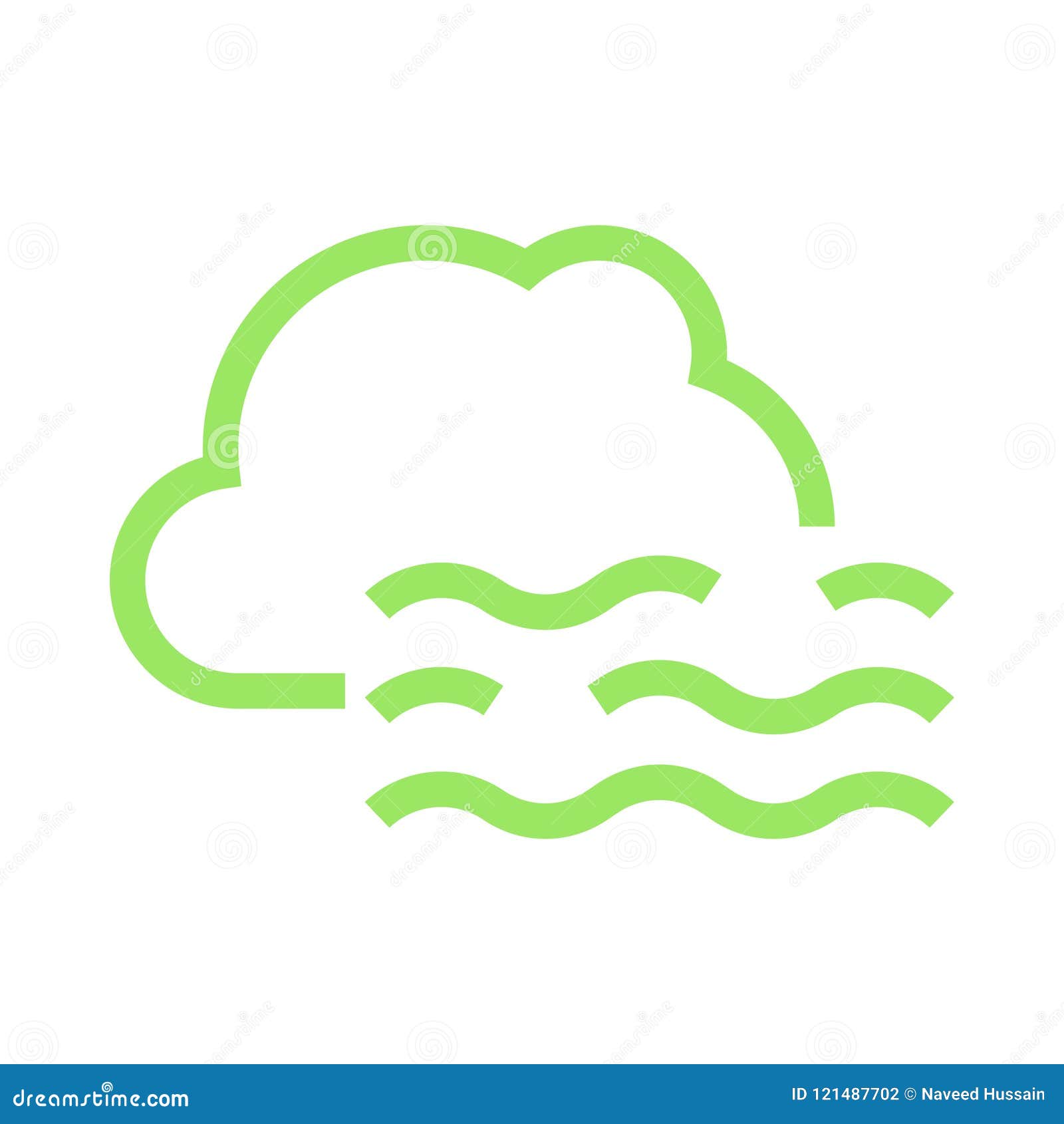 Weather color line icon stock illustration. Illustration of isolated ...