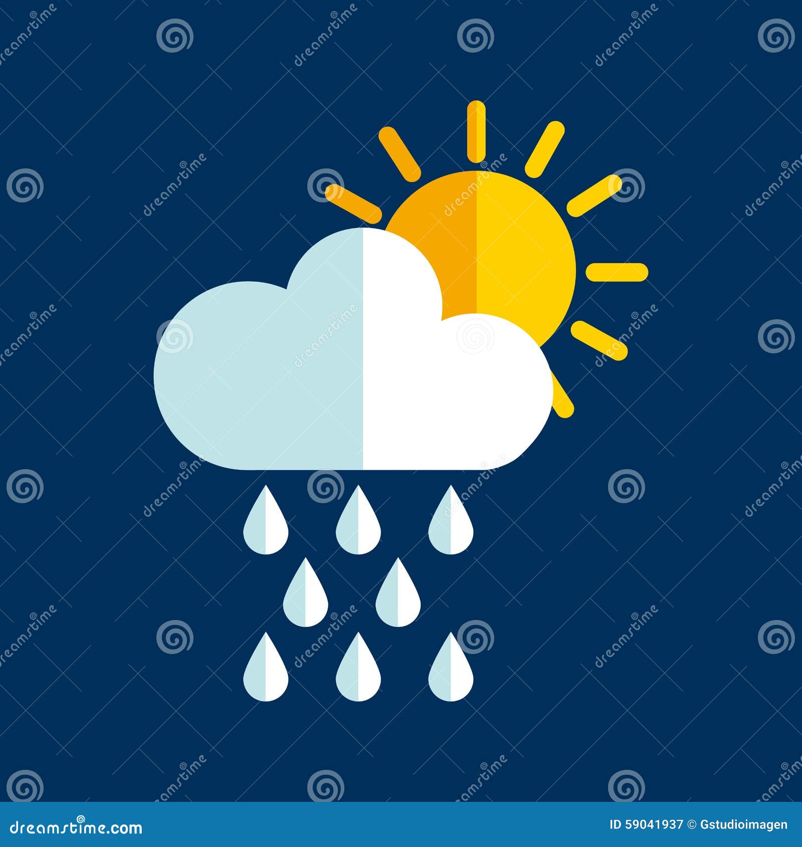 Weather concept stock vector. Illustration of conceptual - 59041937