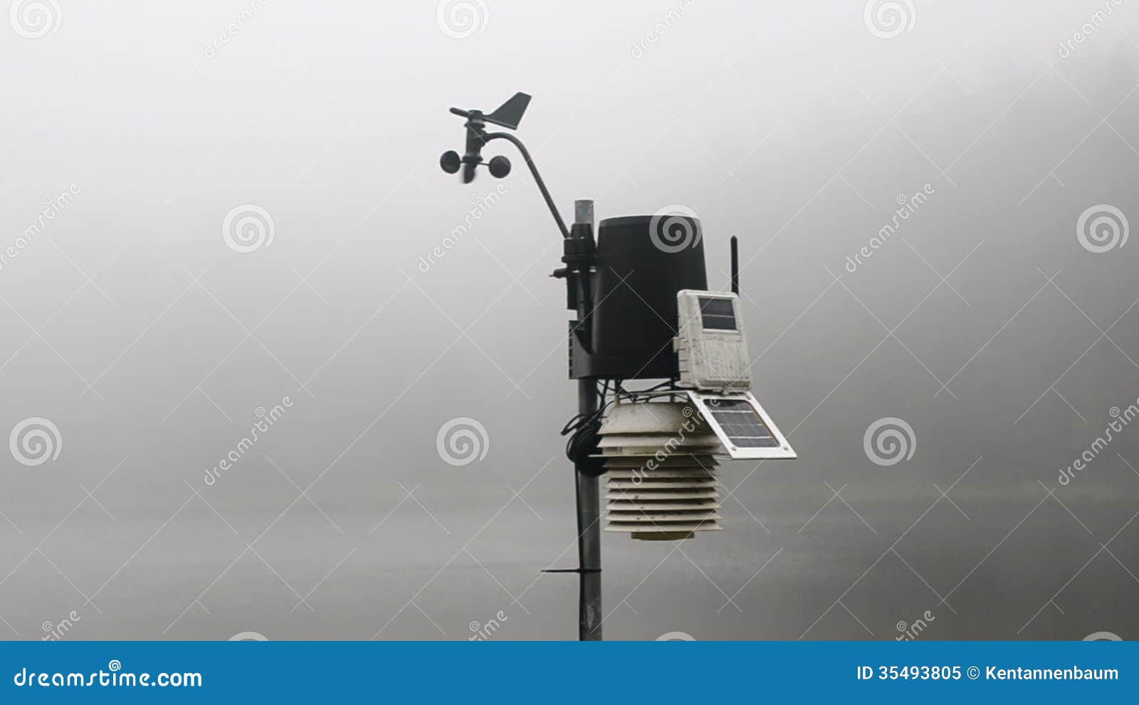 Weather Data Collection Device Stock Video - Video of rainfall, mounted ...