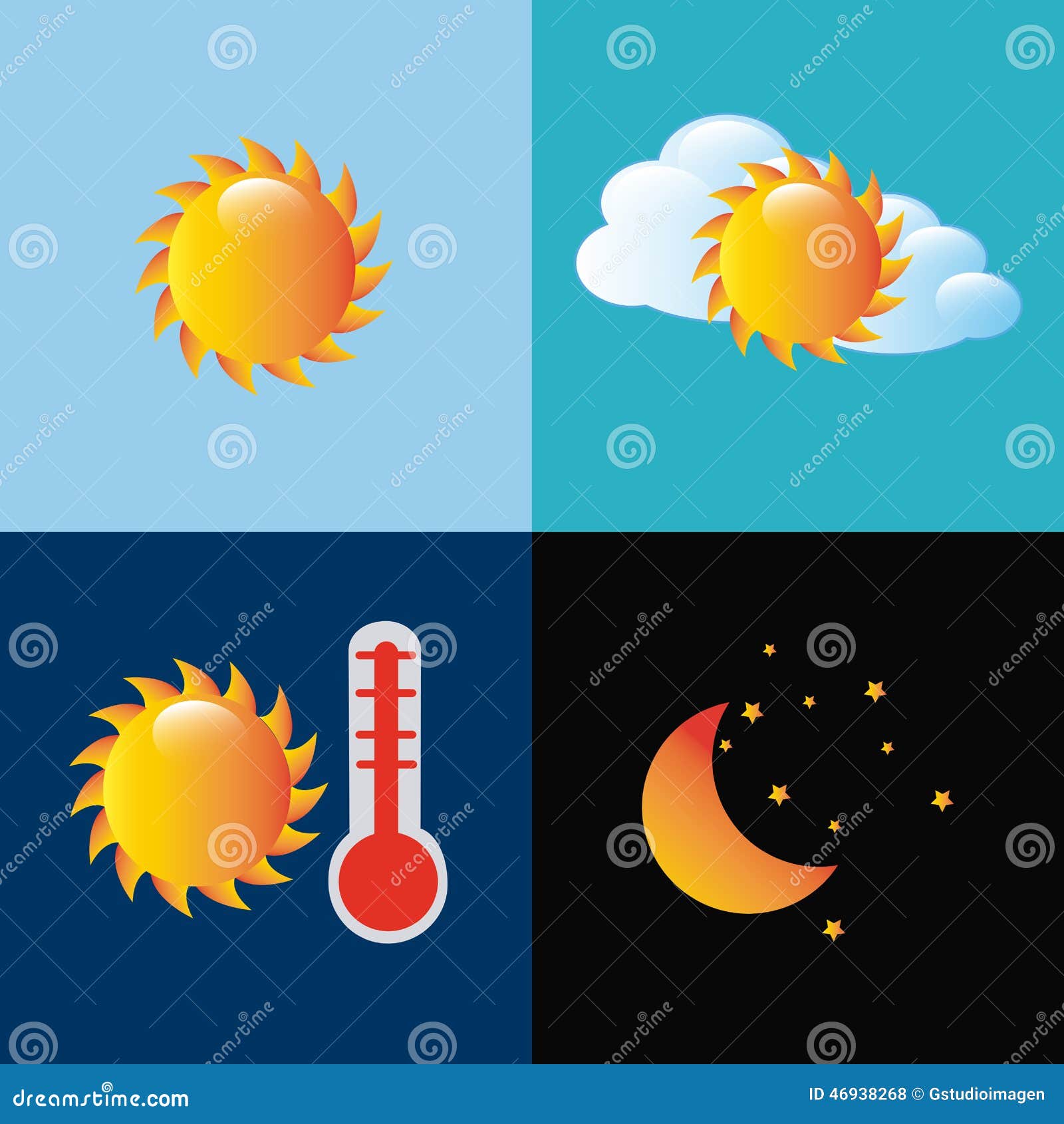 Weather design stock vector. Illustration of climate - 46938268