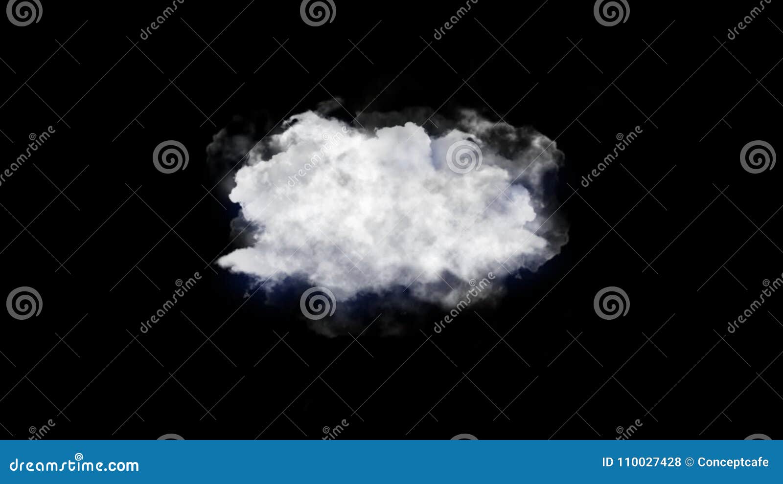 Clouds, Weather Forecast Icon with Alpha Channel Stock Footage - Video ...