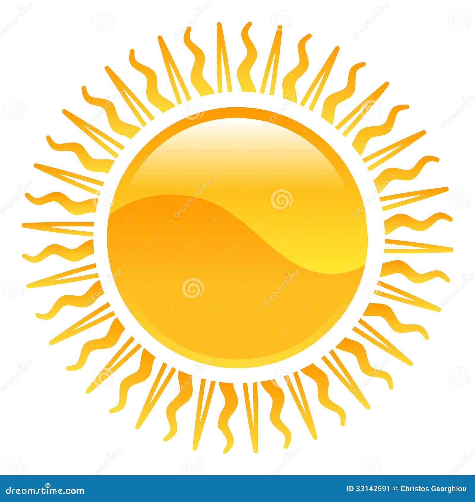 Weather Icon Clipart Sun Illustration Cartoon Vector | CartoonDealer ...