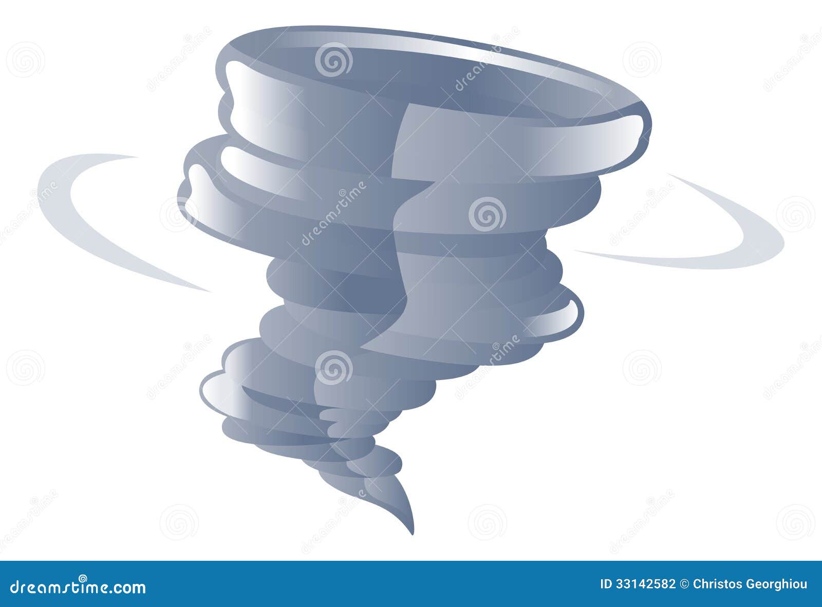 Tornado Cyclone Hurricane Twister 3d Icon Vector Illustration ...