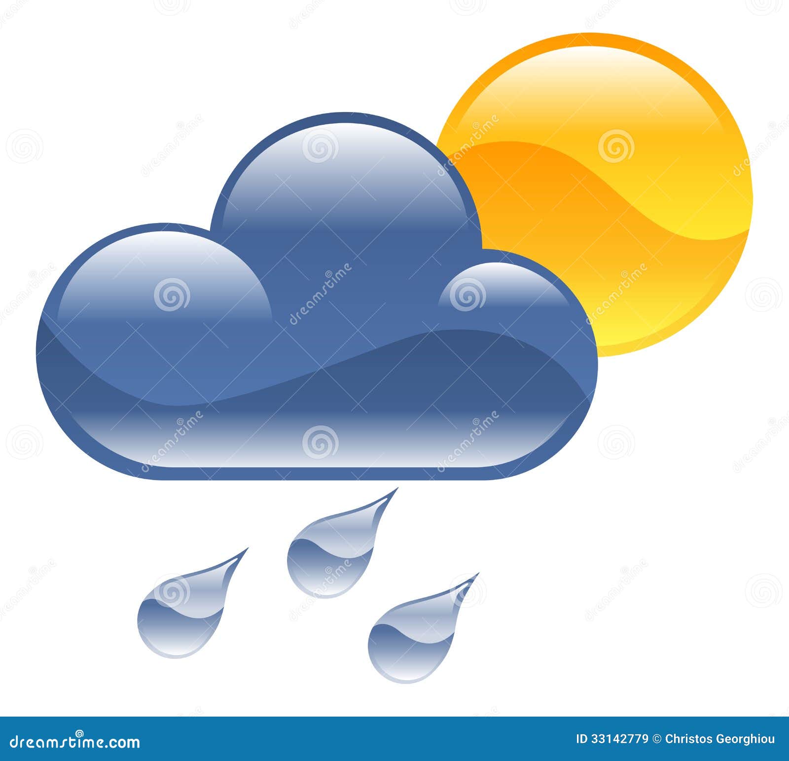 Weather icon illustration stock vector. Illustration of clip - 33142779
