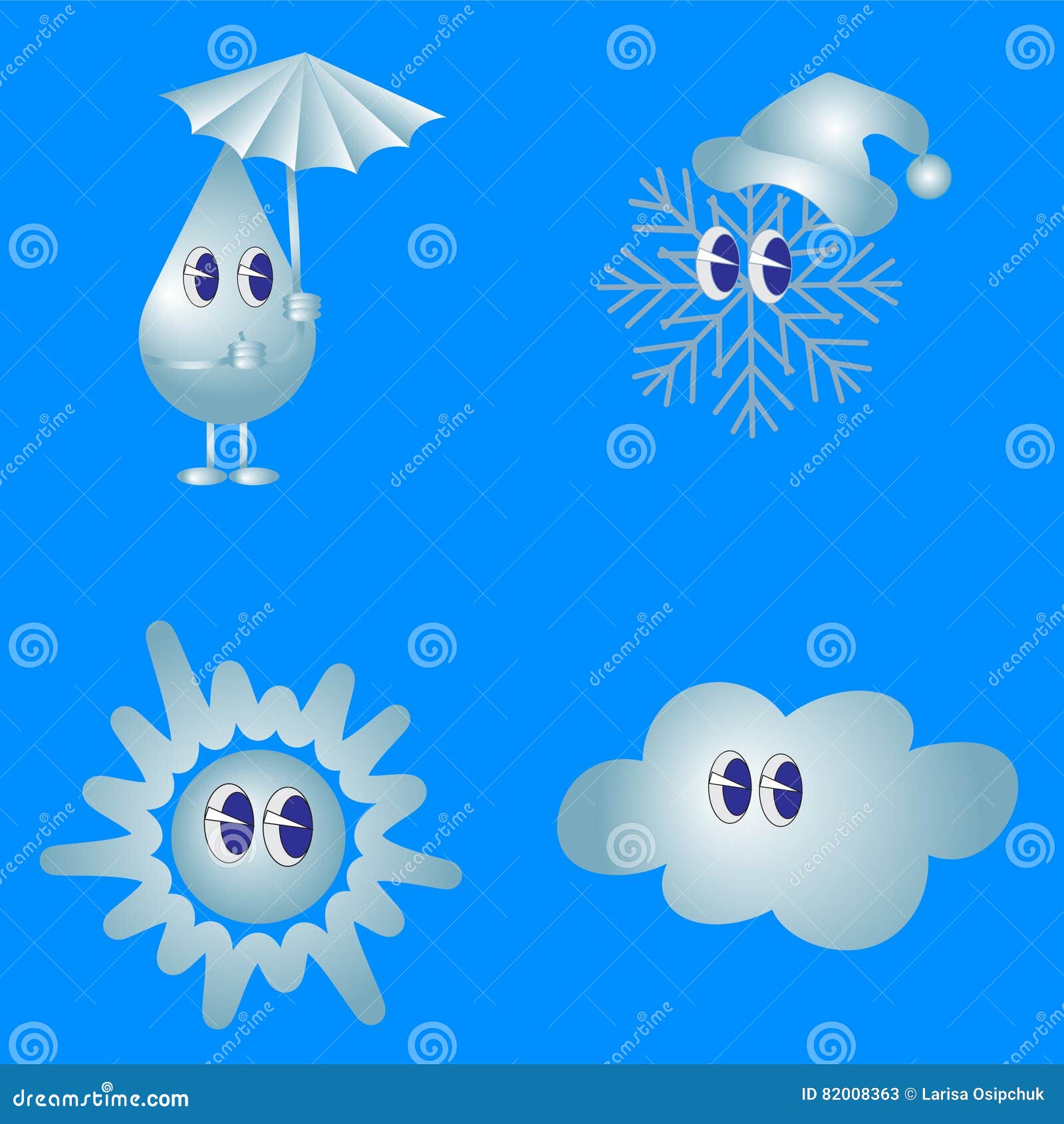 Snowflake And Drop Thin Stroke Linear Icon. Defrost And Freeze Concept ...