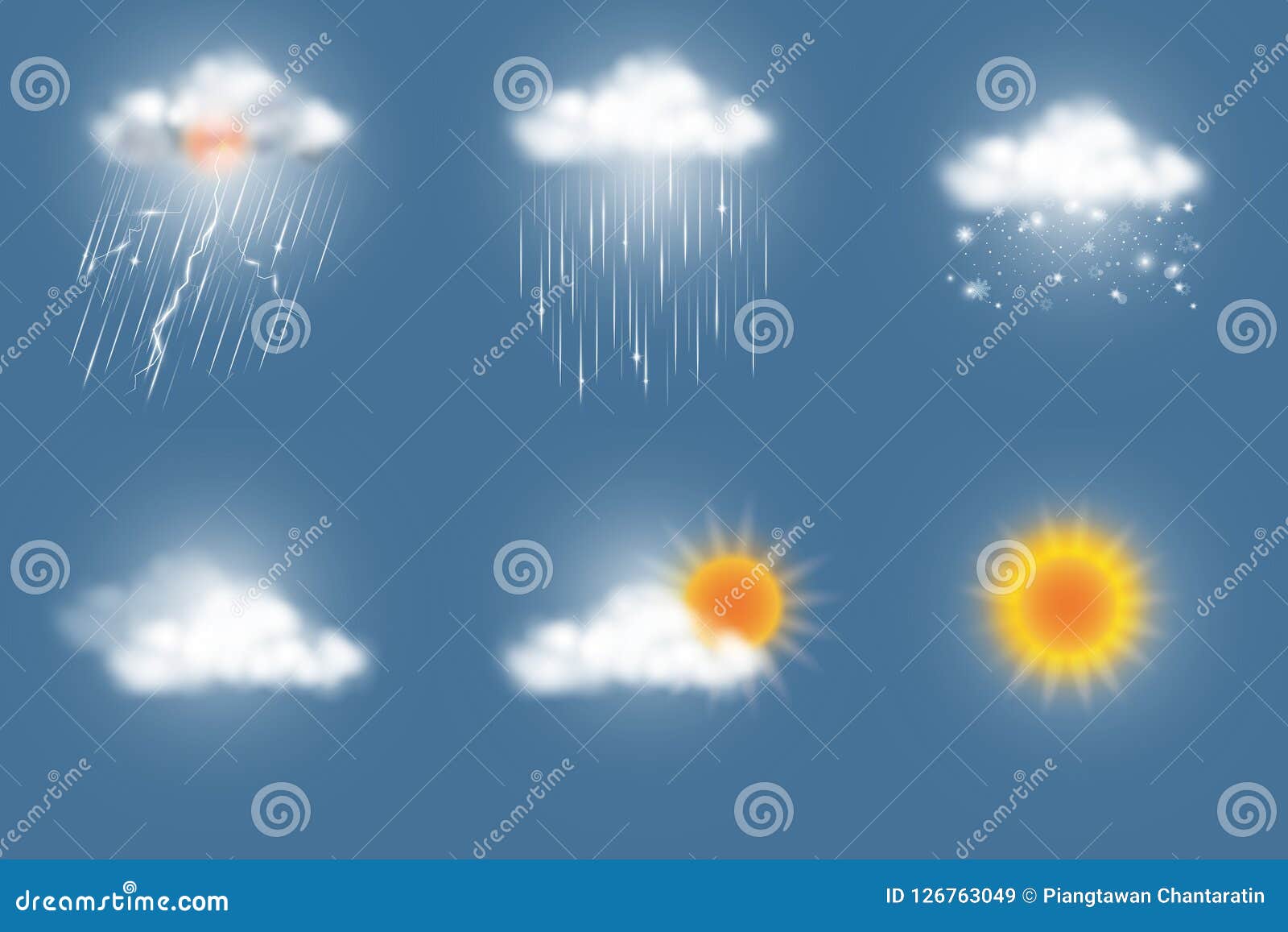 Forecast Blue Weather Icons Stock Illustrations – 3,066 Forecast Blue ...