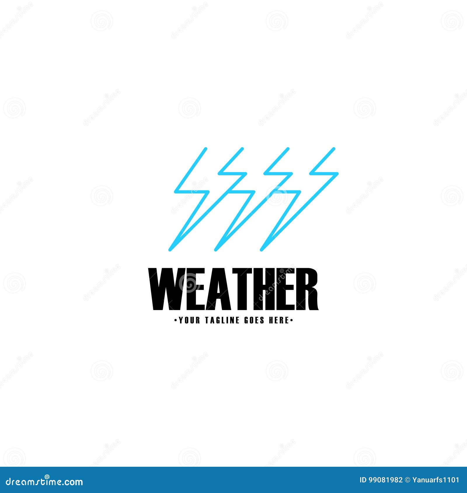 Weather Logo Vector stock vector. Illustration of icon - 99081982