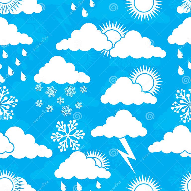 Weather pattern, vector stock vector. Illustration of nature - 3383203