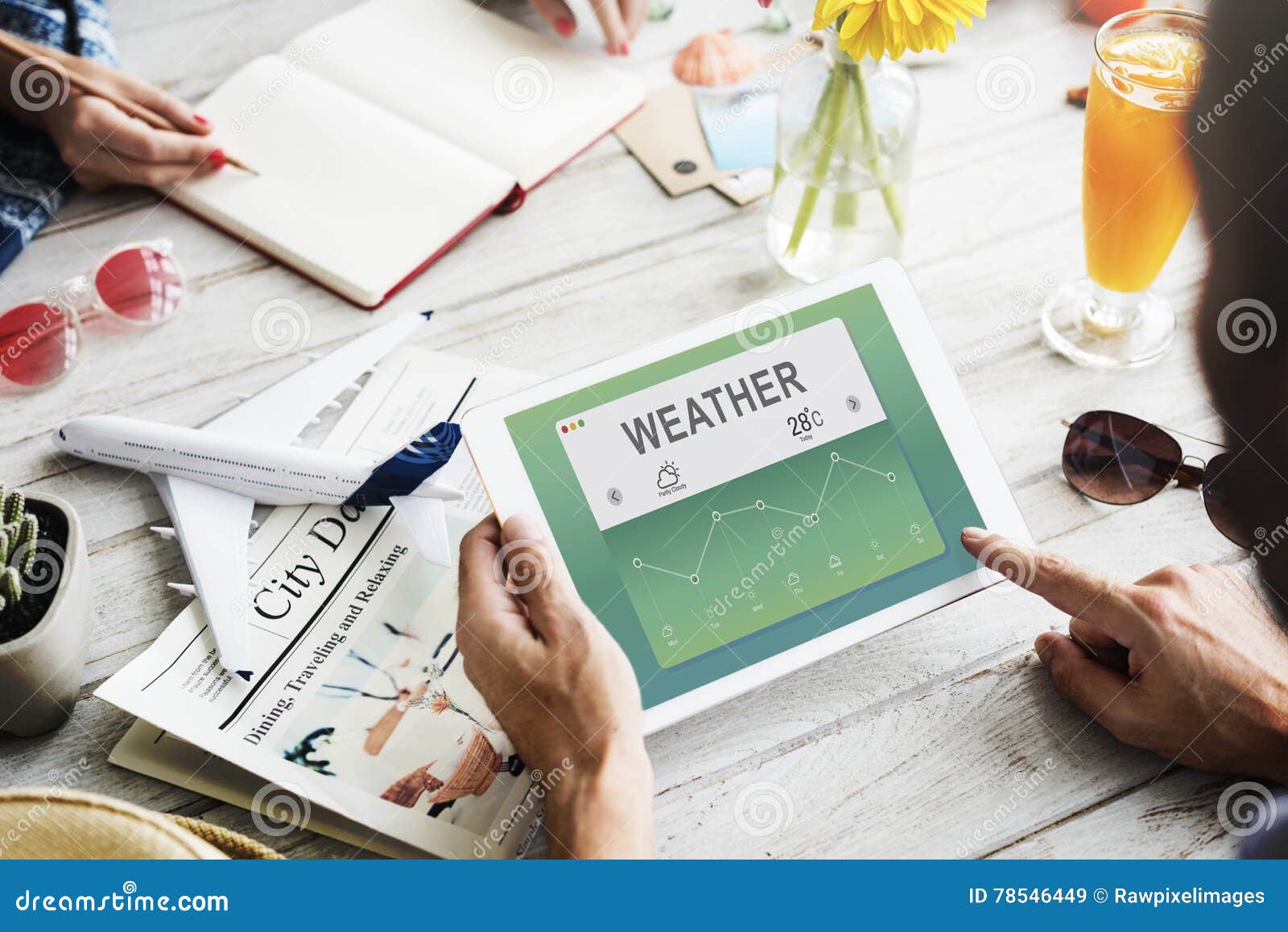 Weather Report Data Meteorology Concept Stock Image - Image of ...