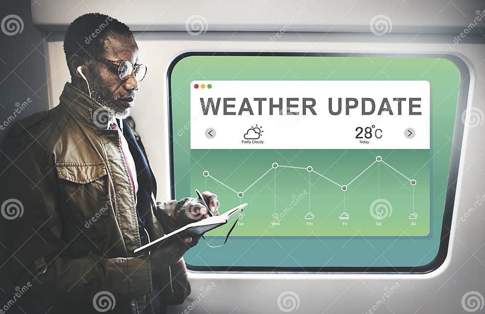 Weather Report Data Meteorology Concept Stock Image - Image of ...