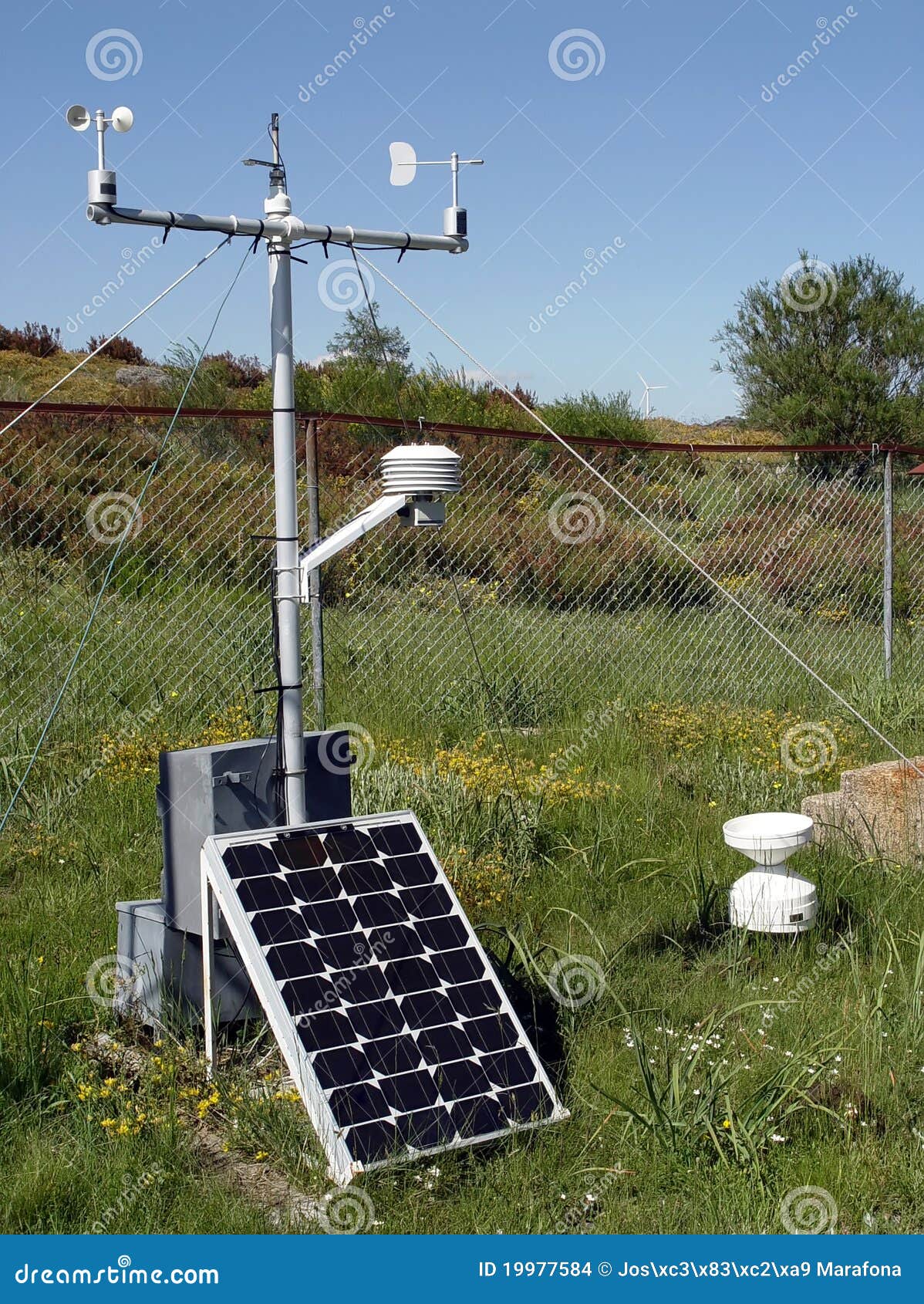 Weather station stock photo. Image of global, nature - 19977584