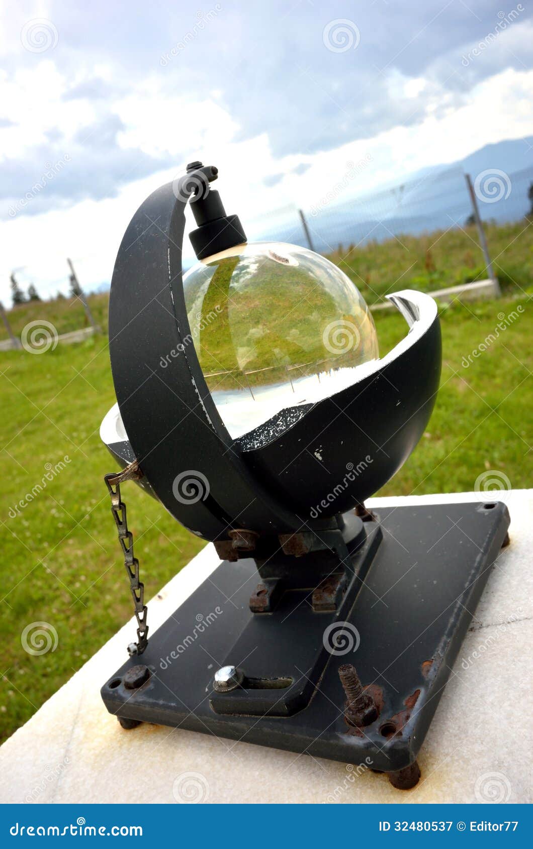 Weather Station Instrument Tool Stock Image - Image of panel, speed ...