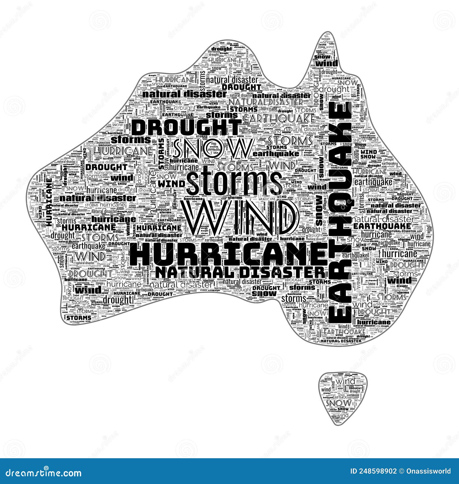 Weather Storms. Natural Disaster Text Abstract Header Background Stock ...