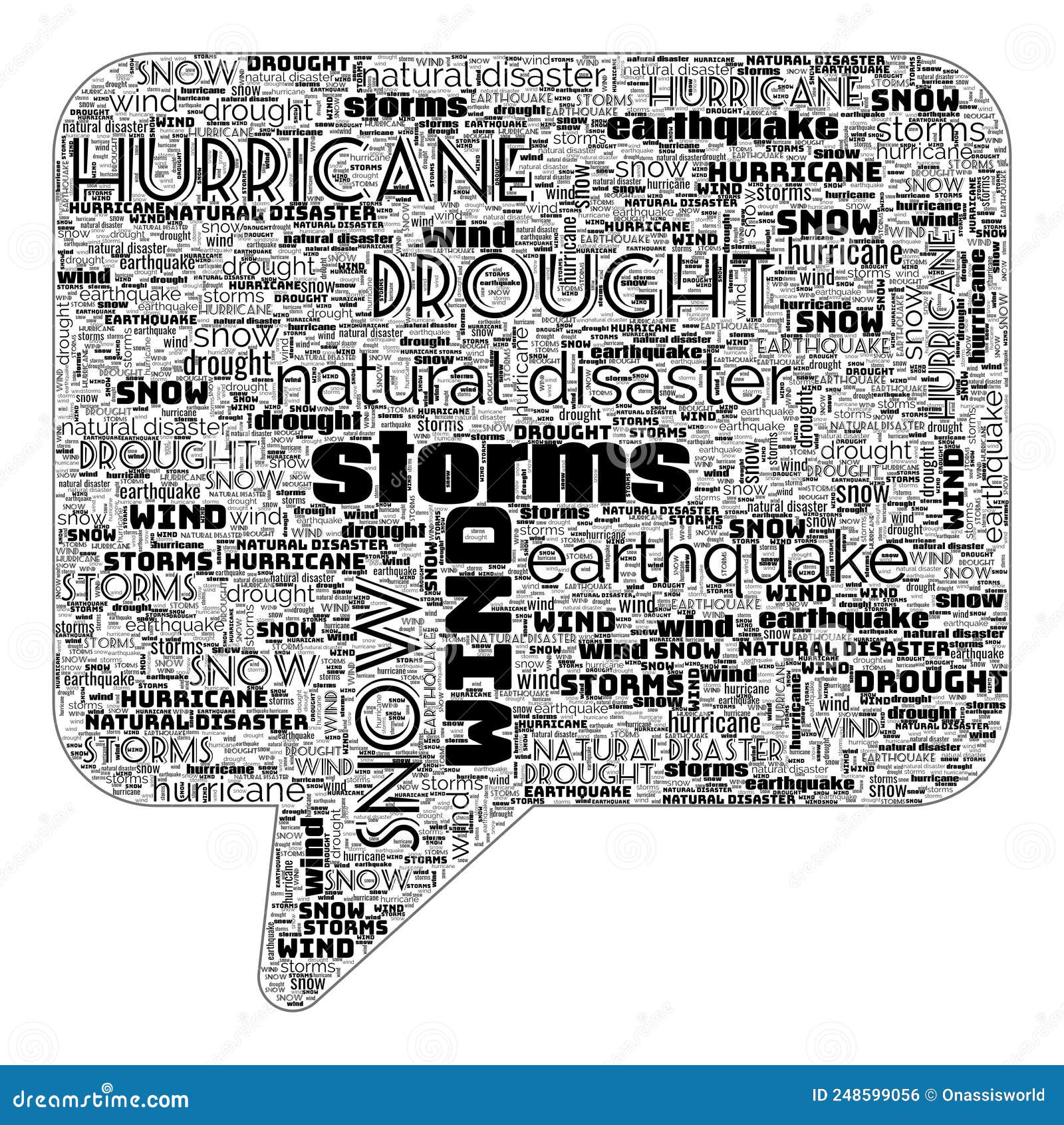 Weather Storms. Natural Disaster Text Abstract Header Background Stock ...