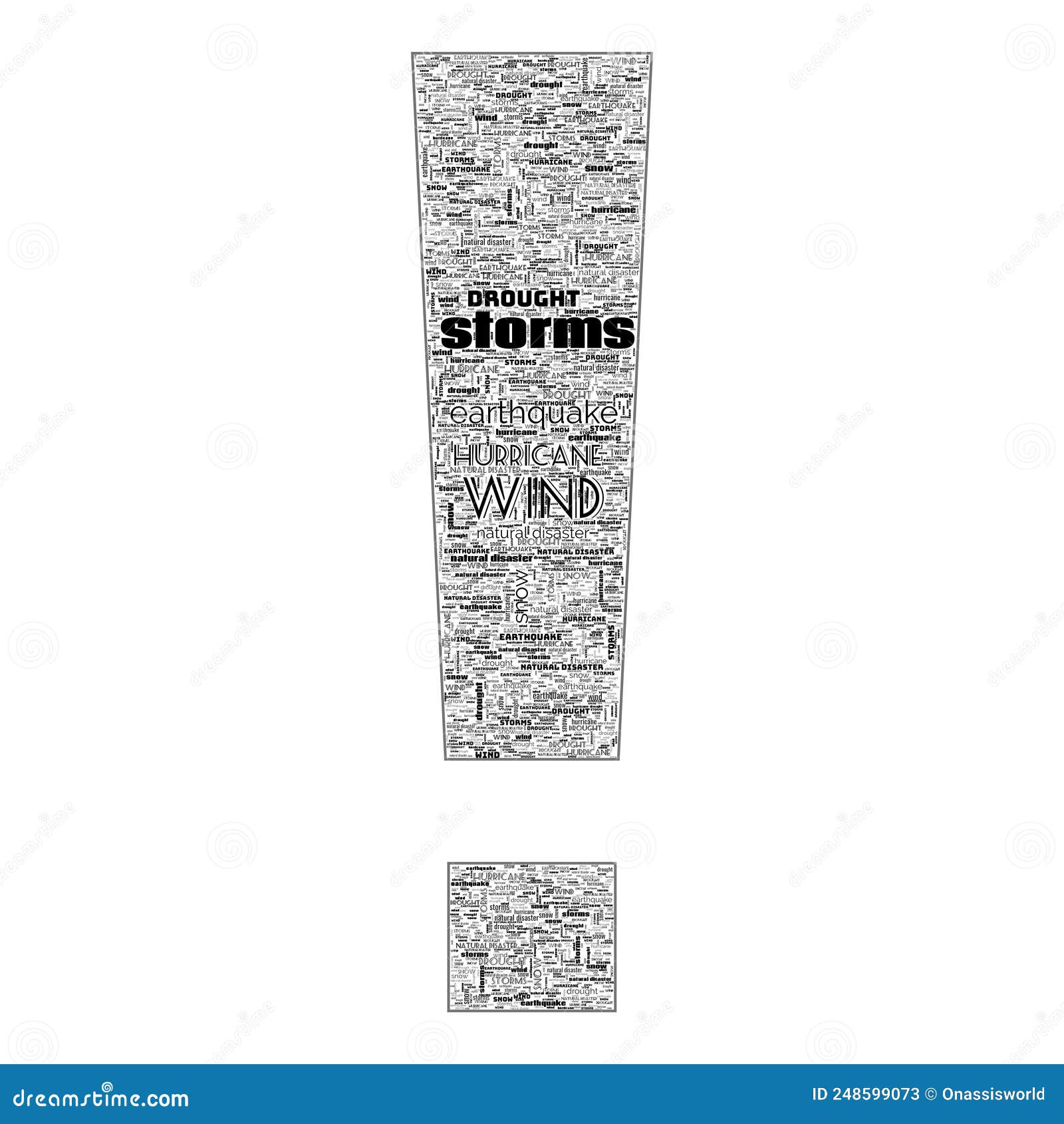 Weather Storms. Natural Disaster Text Abstract Header Background Stock ...