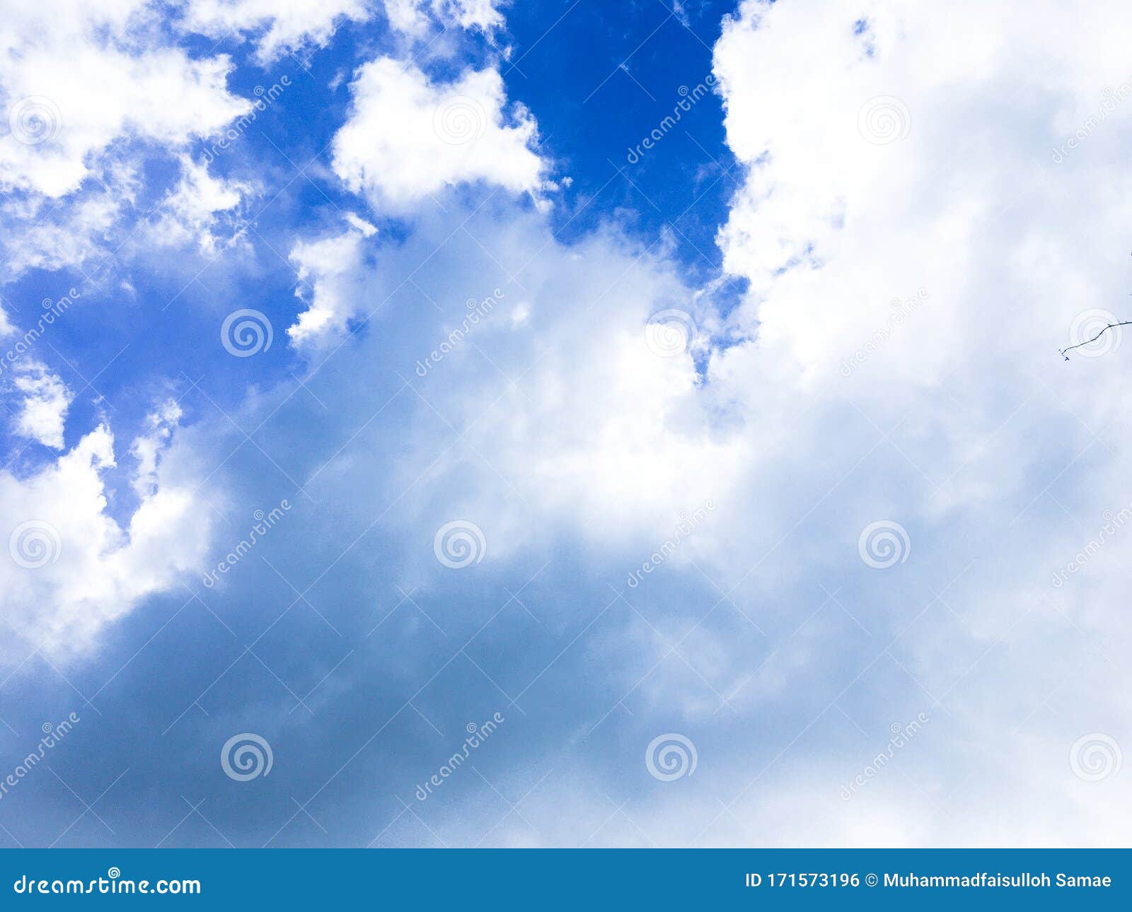 Weather Summer and Blue Sky for Background with Copy Space Stock Photo ...