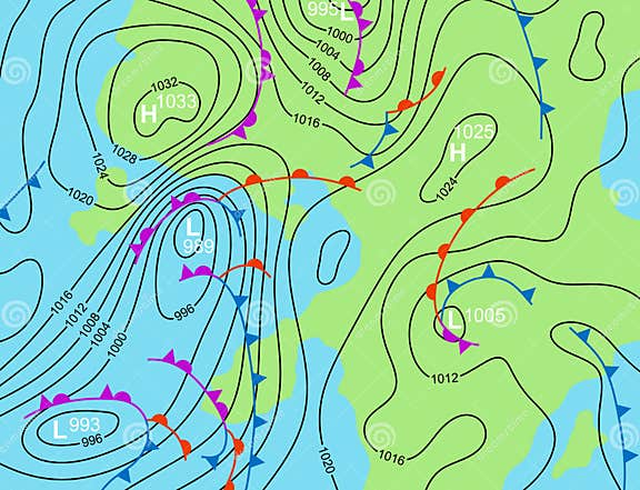 Weather system stock vector. Illustration of atmospheric - 22158284