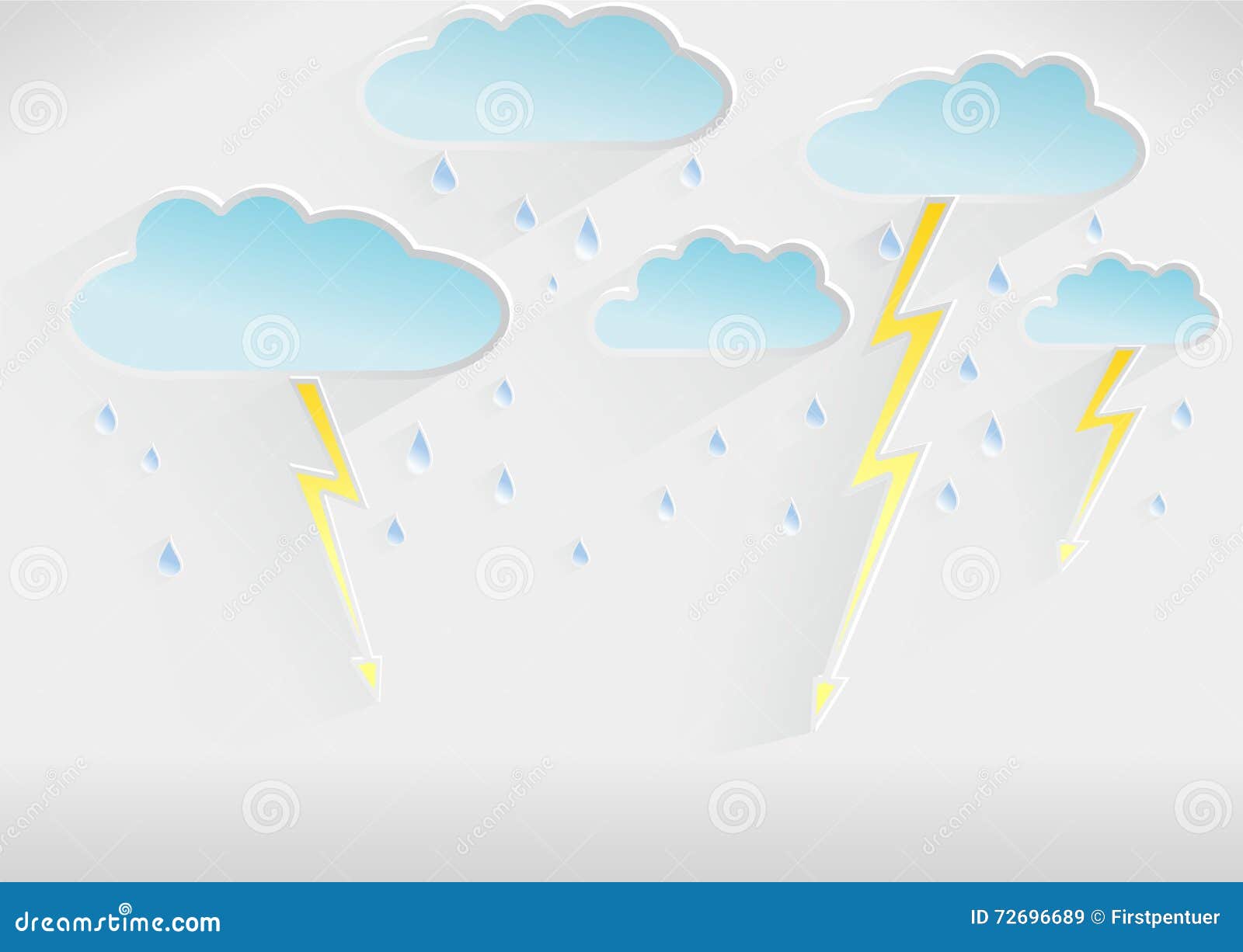 Weather - Stormy - Sturm Royalty-Free Stock Photography | CartoonDealer ...