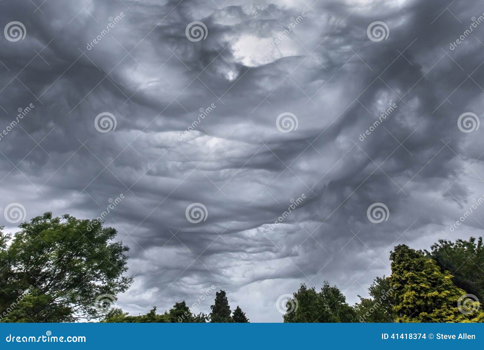 Weather - Thunderstorm Clouds - Meteorology Stock Photo - Image of ...