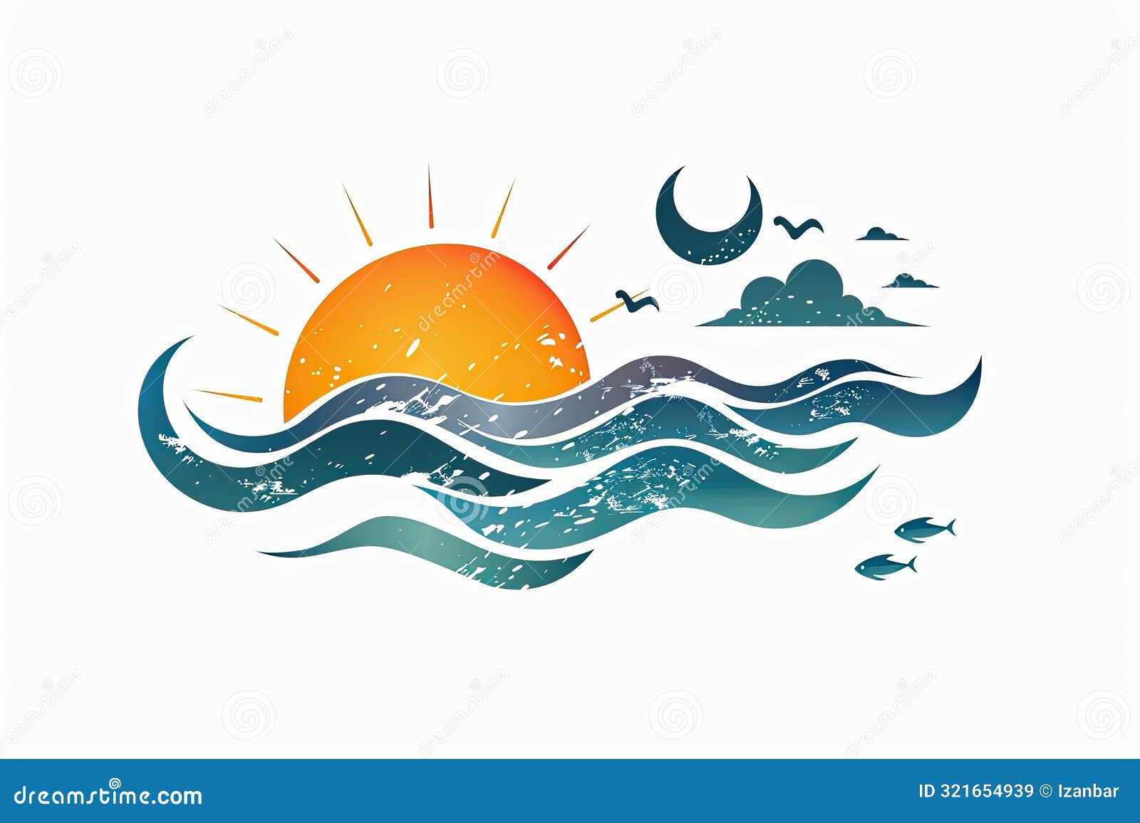 Weather Tomorrow, Simple Logo Idea Isolated On White, Vector Generative ...